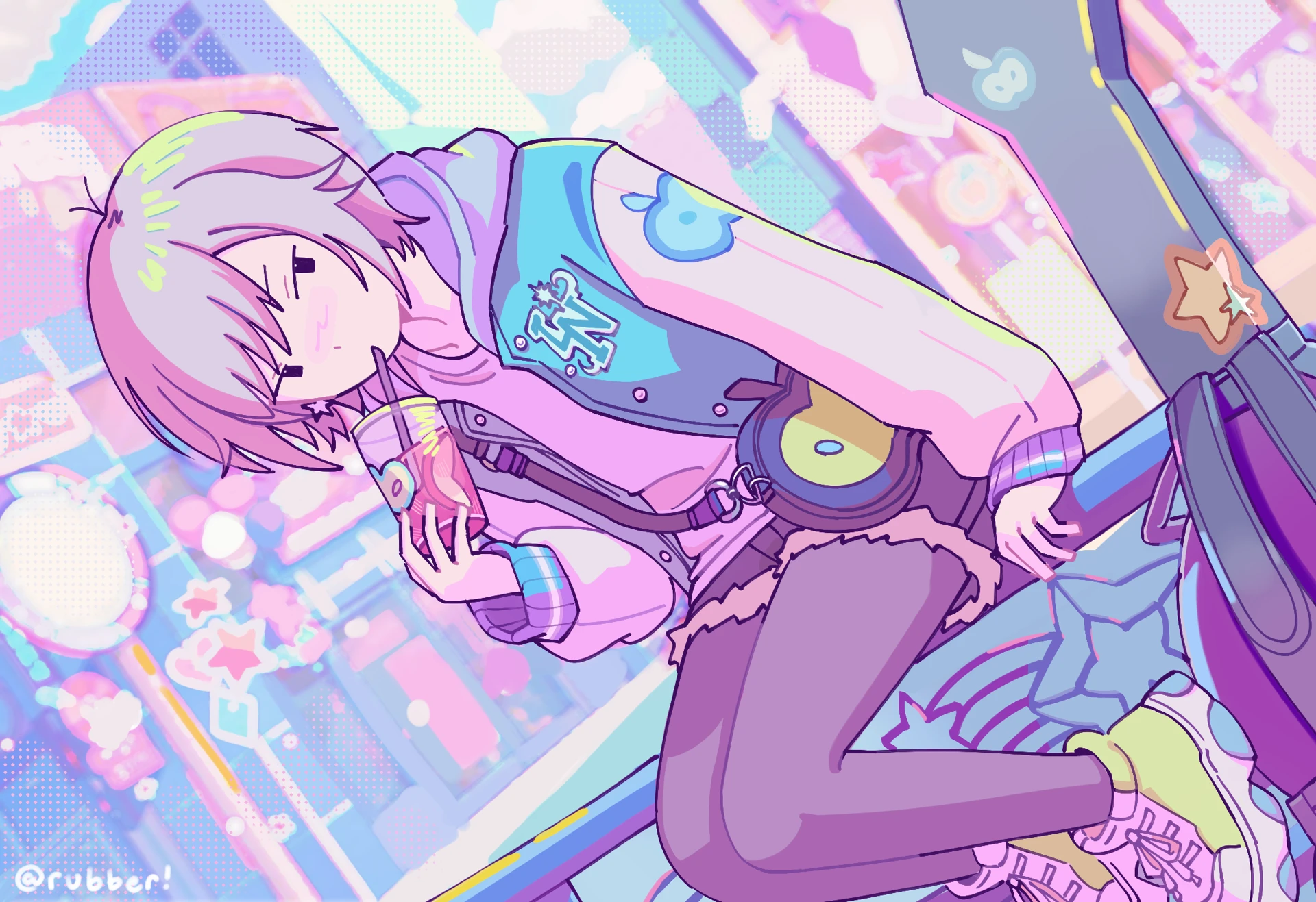 🎸 Shiho for PJSK art comp! | HoYoLAB