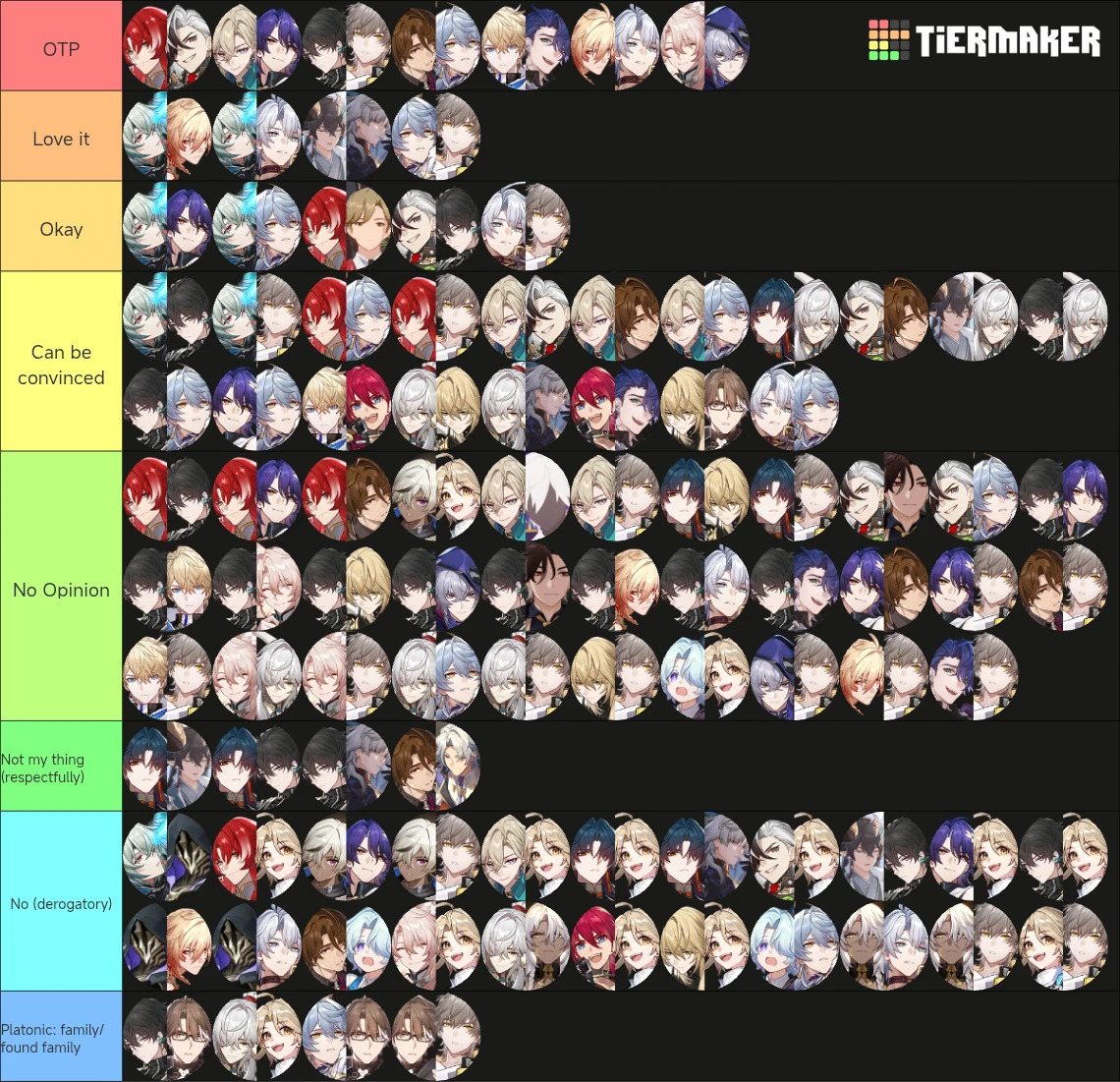 hsr mlm ships ranked coz i'm gay Honkai: Star Rail | HoYoLAB