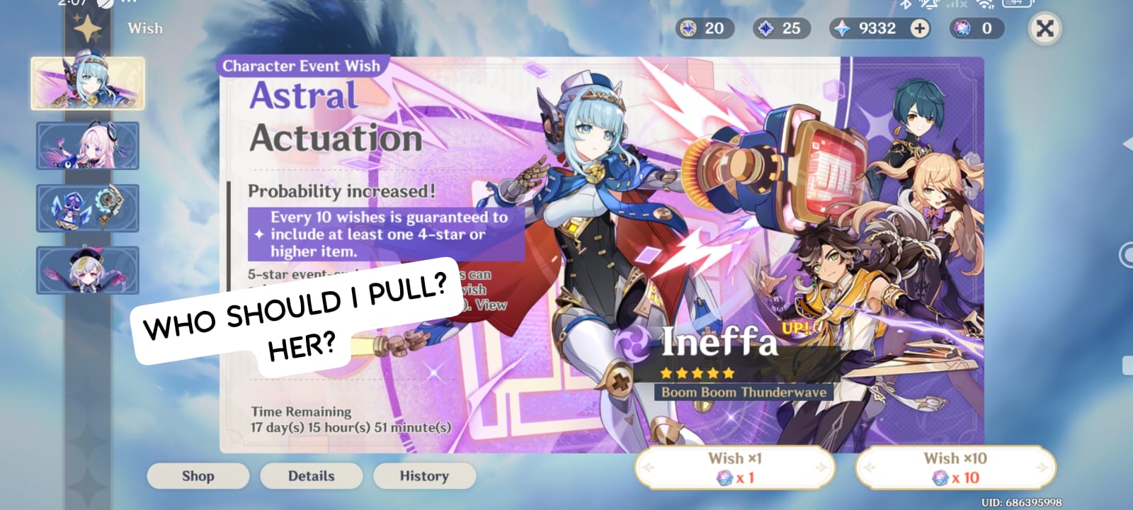NEED HELP! edit : Thx guys and I alr pull for Citlali cuz of my ...