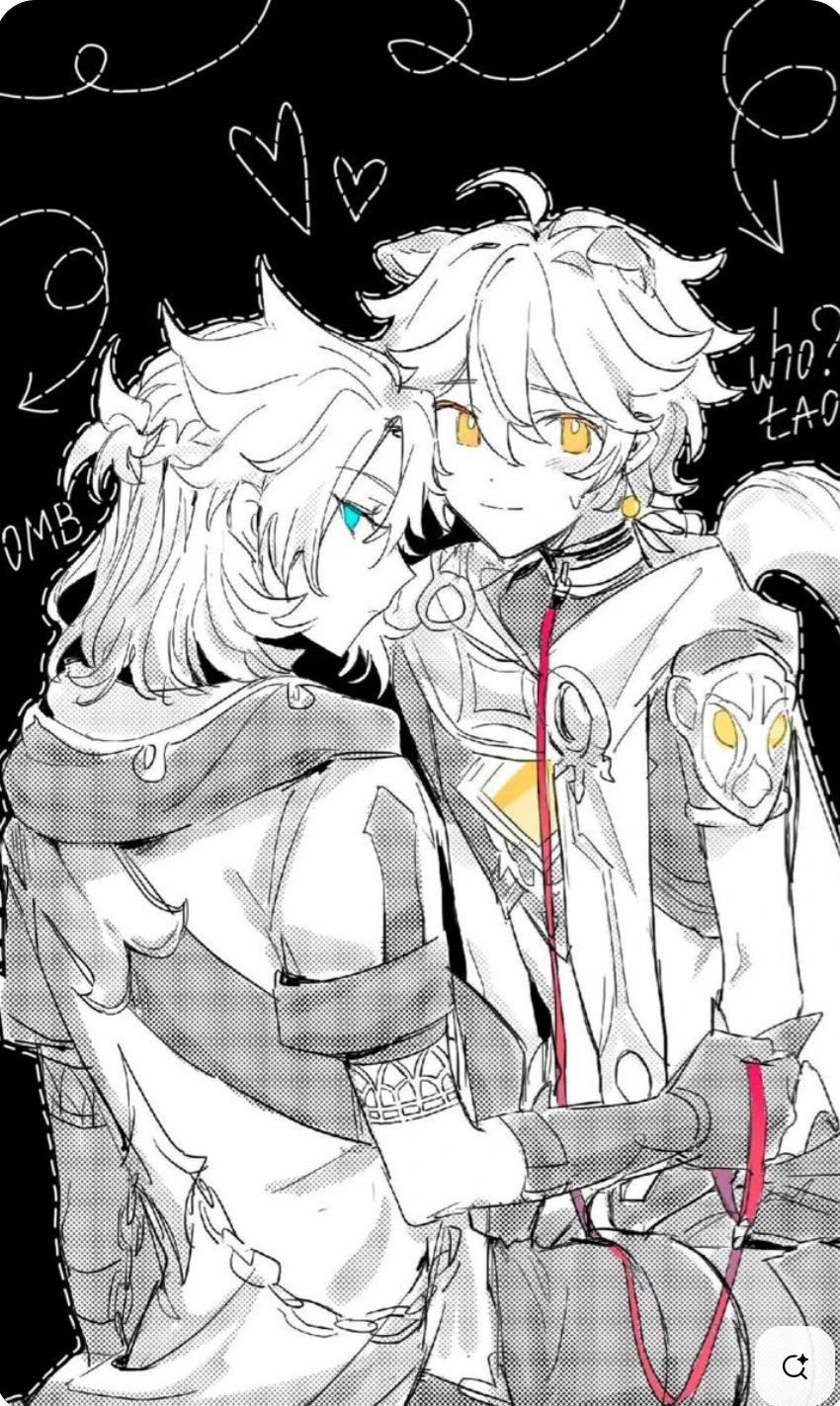 Aether and Albedo Genshin Impact | HoYoLAB