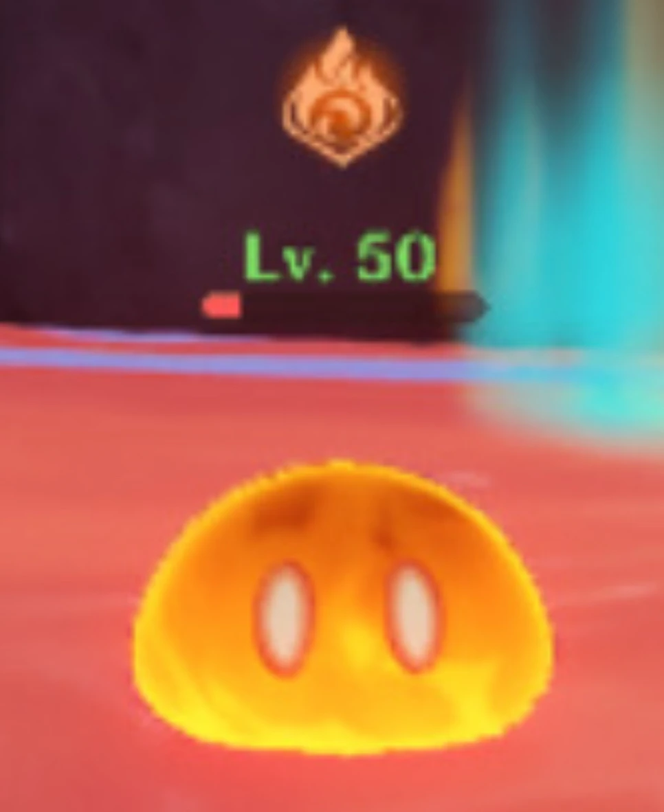Did you know pyro slimes can “walk” on liquid phlogiston? Genshin ...