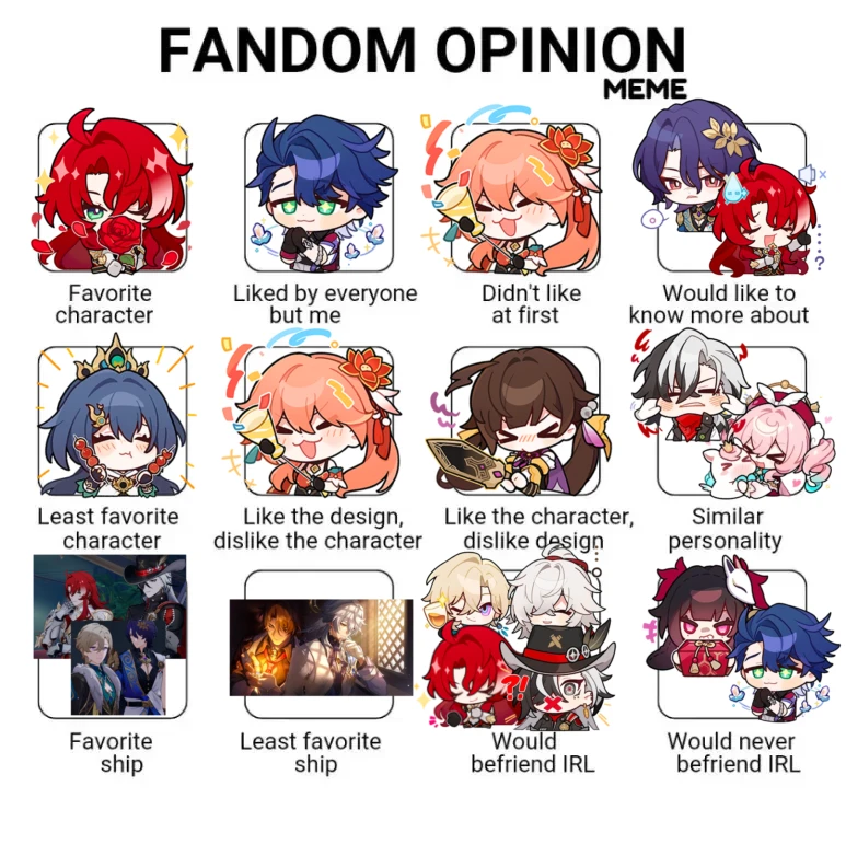 My Hsr characters opinion :3 Honkai: Star Rail | HoYoLAB