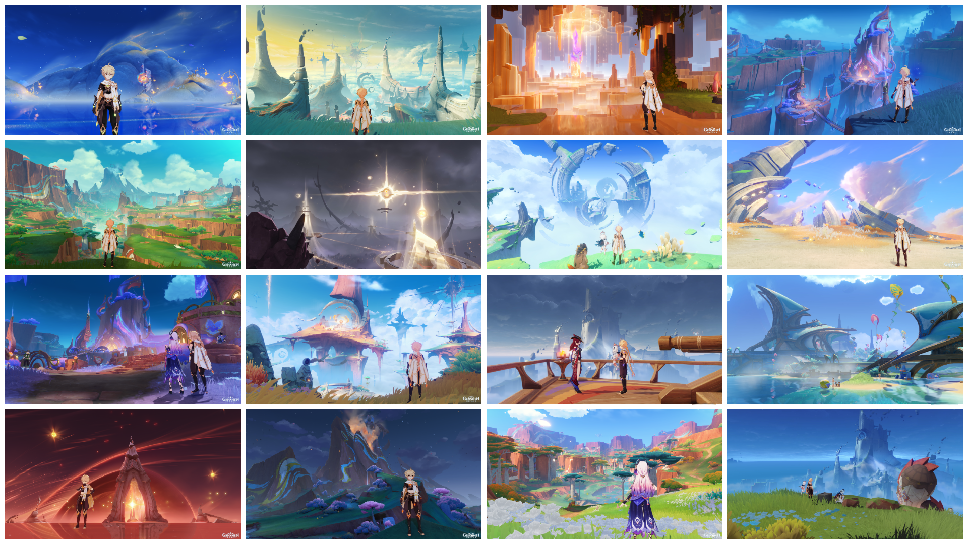 I did quick collage of places we visited in Natlan ( what an amazing ...