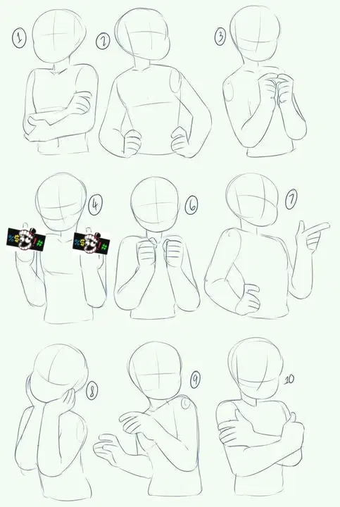 drawing poses reference pinterest