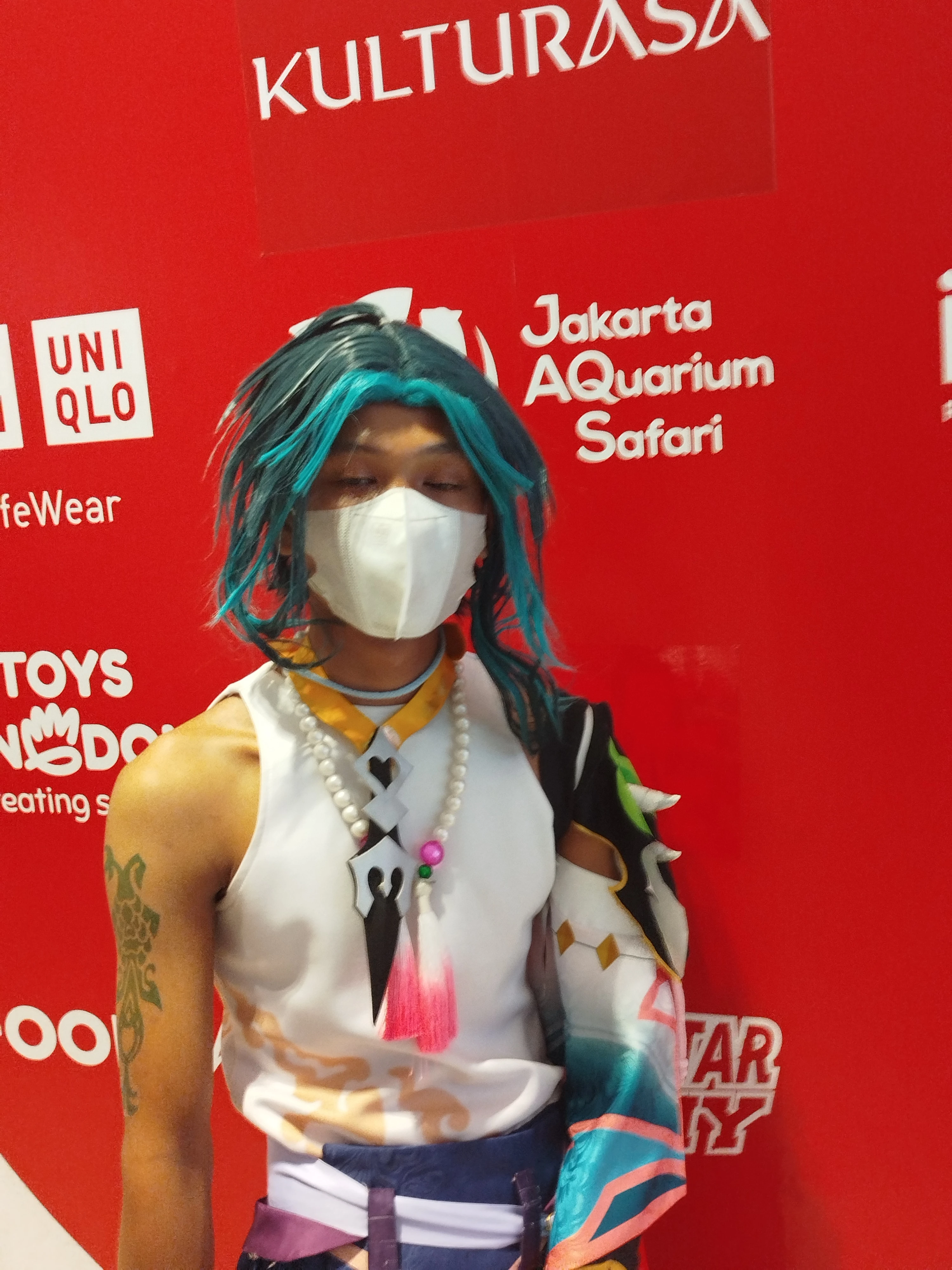 Venti,Xiao,Skirk,And Kirara Cosplayers At Neo Soho Mall Anime Event And ...