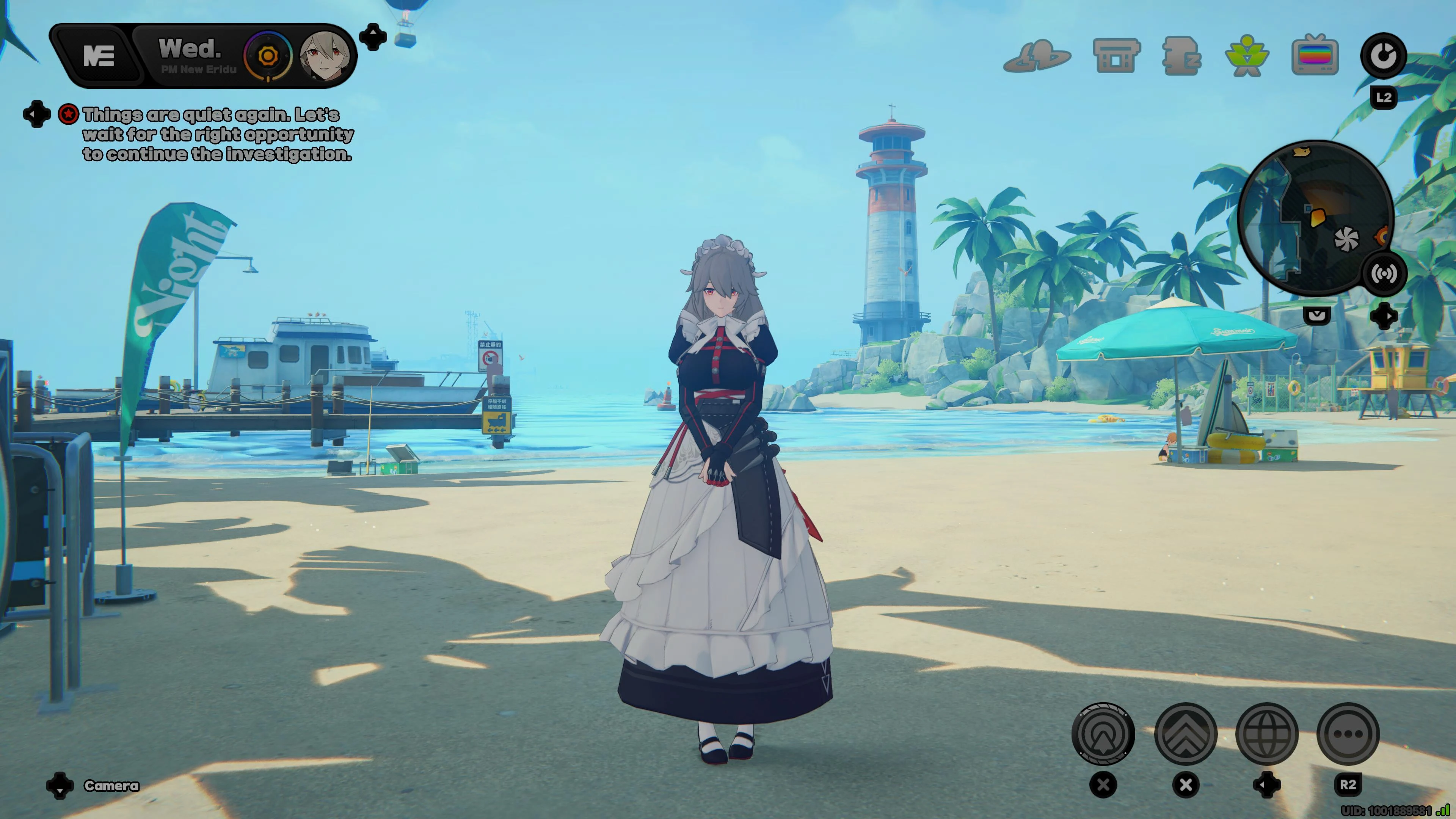 Alex at the beach Zenless Zone Zero | HoYoLAB