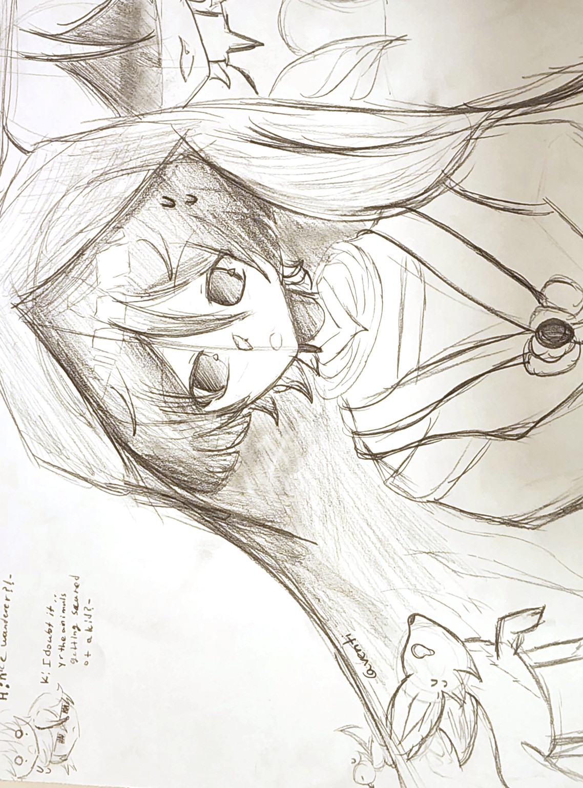 kuni (traditional fanart) Genshin Impact | HoYoLAB