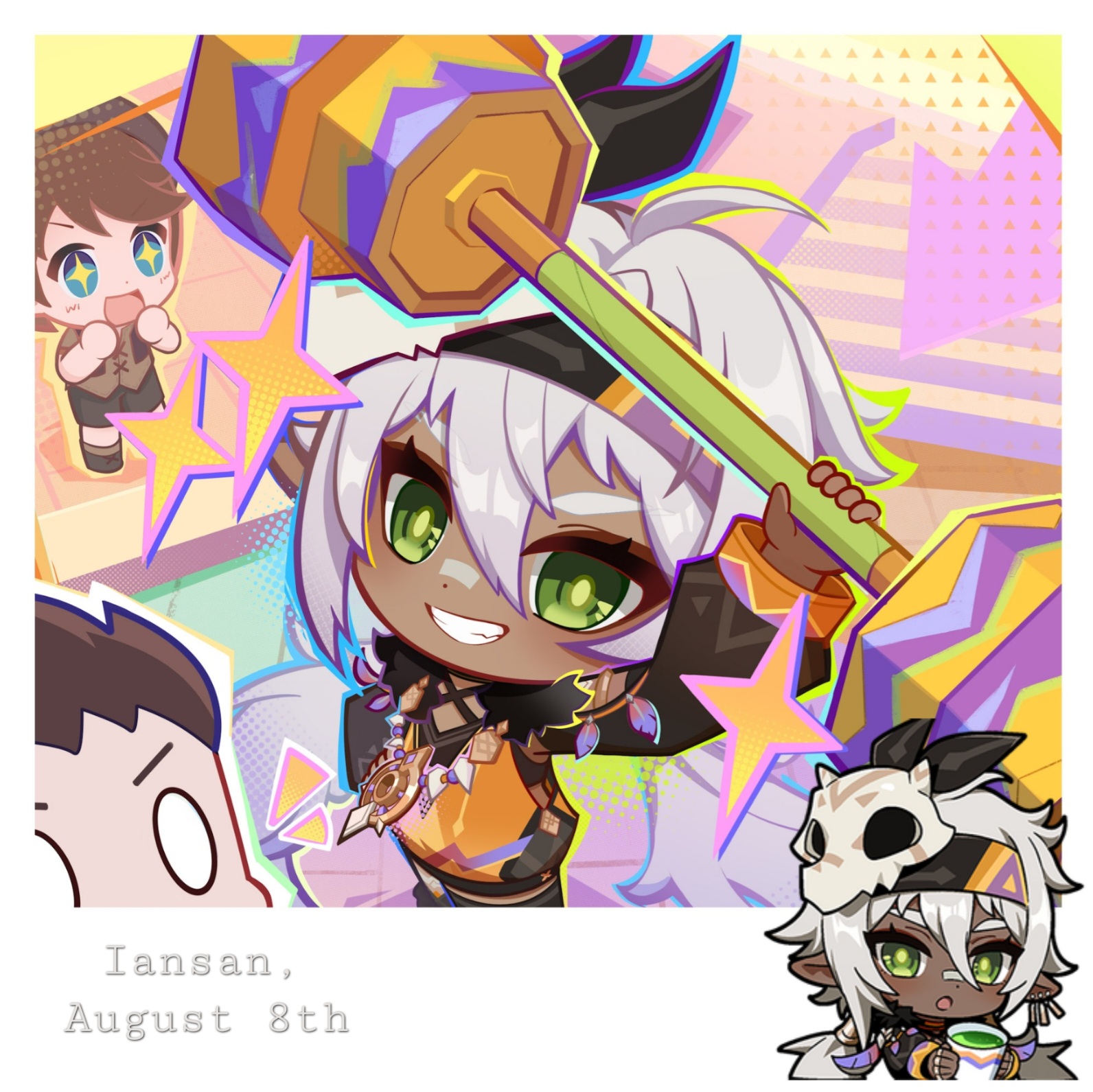 Happy birthday! Iansan.💜 Genshin Impact | HoYoLAB