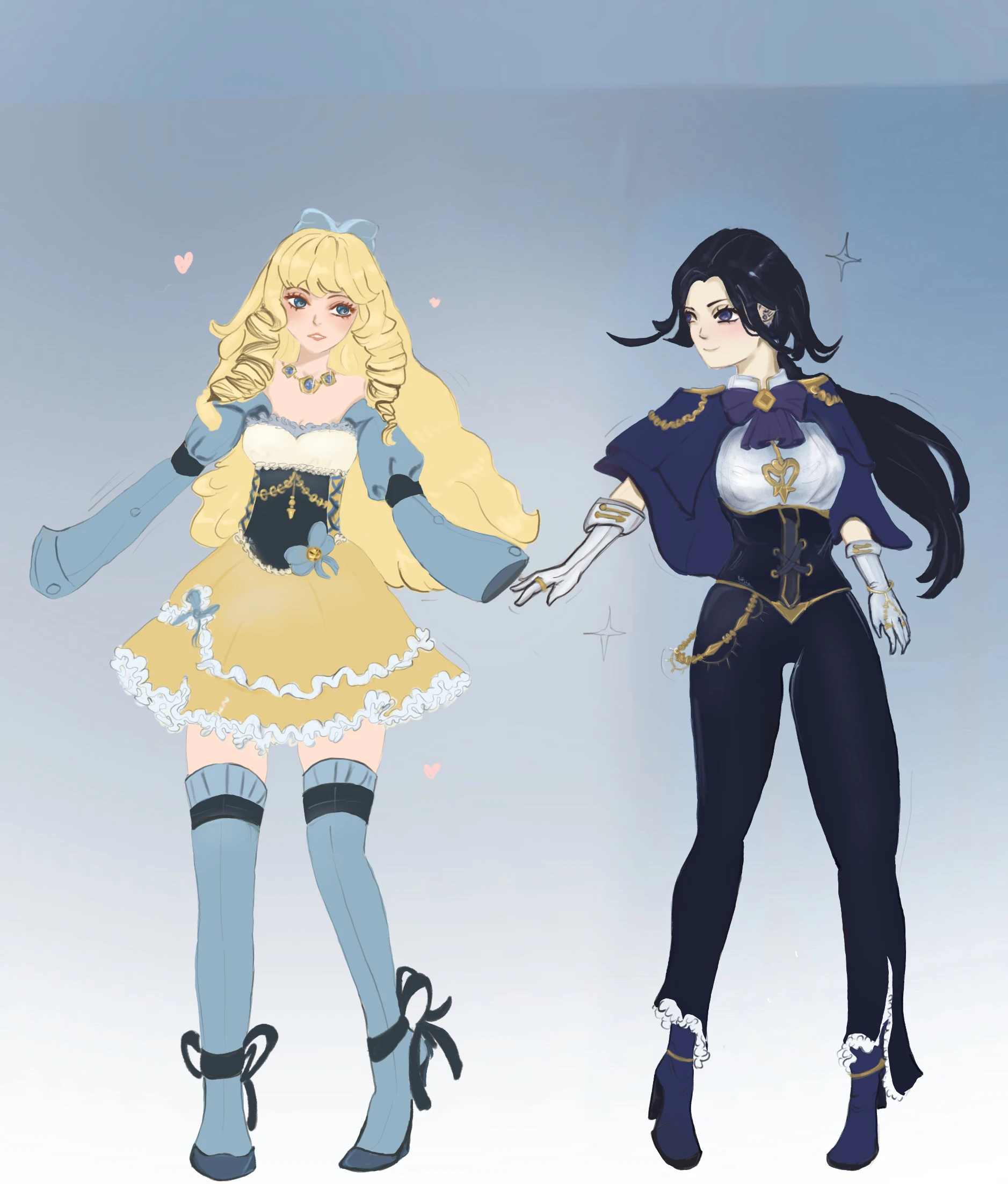 Princess Navia x Knight Chlorinde 💕 Genshin Impact | HoYoLAB