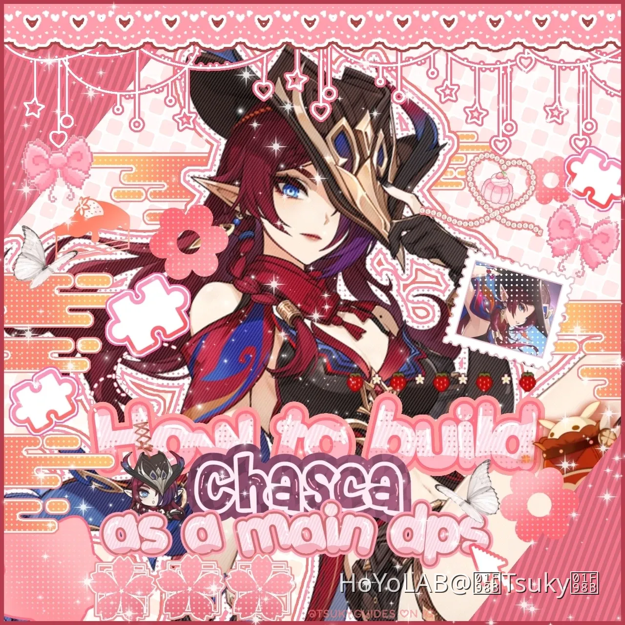 How to build Chasca as a main dps! 🩵 Genshin Impact | HoYoLAB