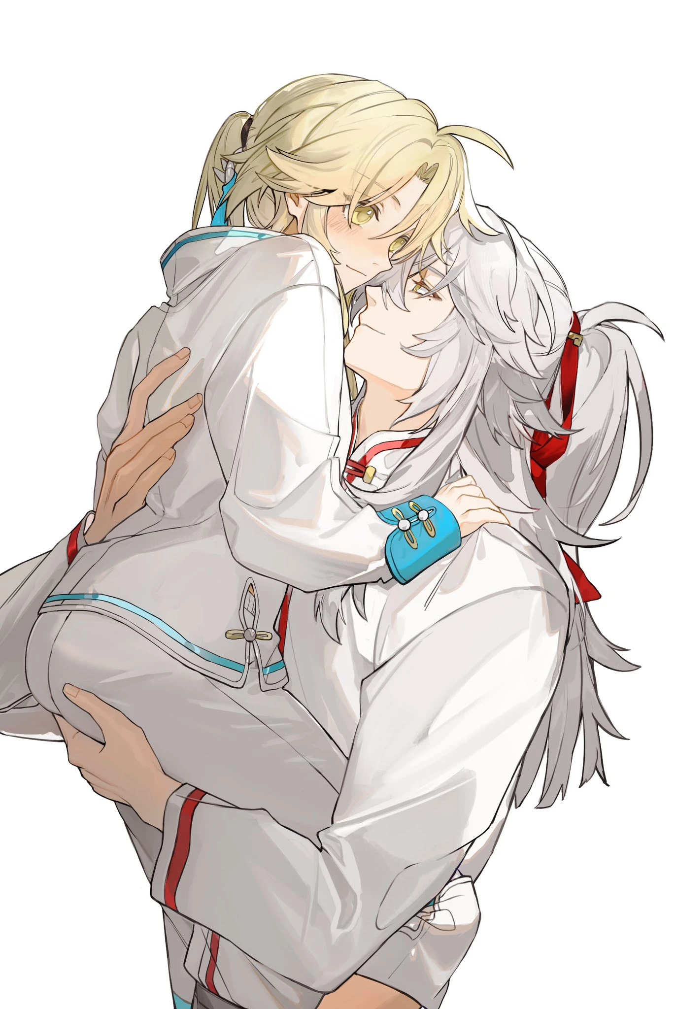 oh jing yuan...where are you touching your little apprentice?! 🤭 Honkai: Star Rail | HoYoLAB