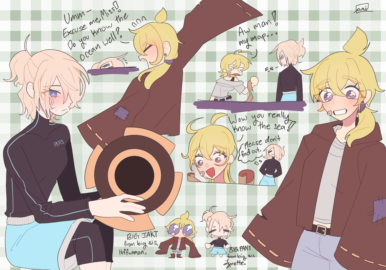 Genderbent Fremi and Mika! (Requested by A_Random_Kid) Genshin Impact ...