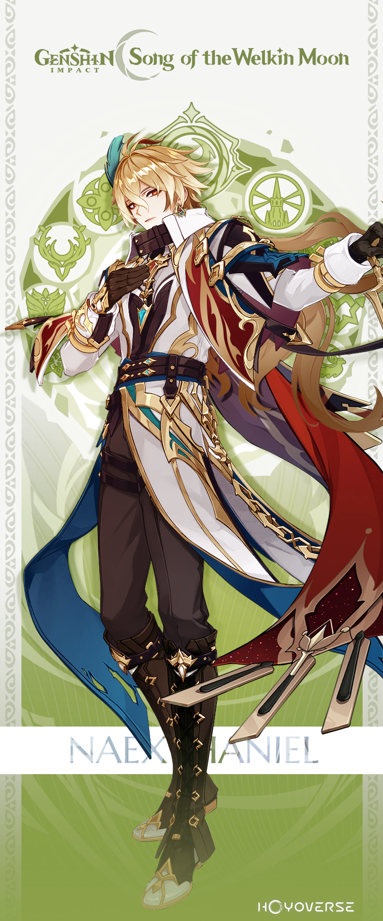 Flins with Kaveh's color palette Genshin Impact | HoYoLAB