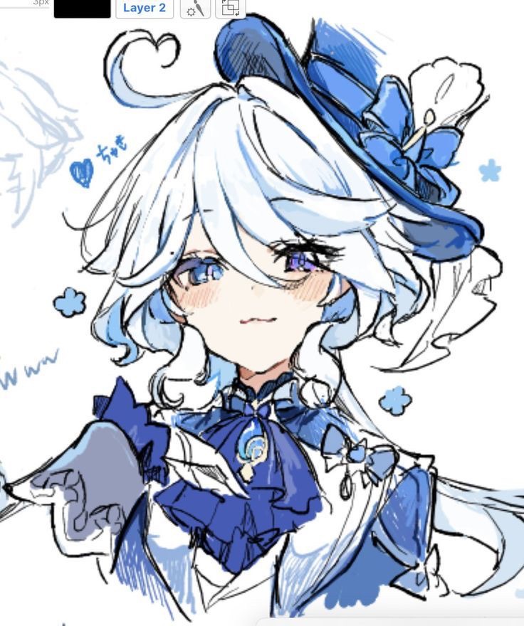 Furina Fan Art Genshin Impact | HoYoLAB
