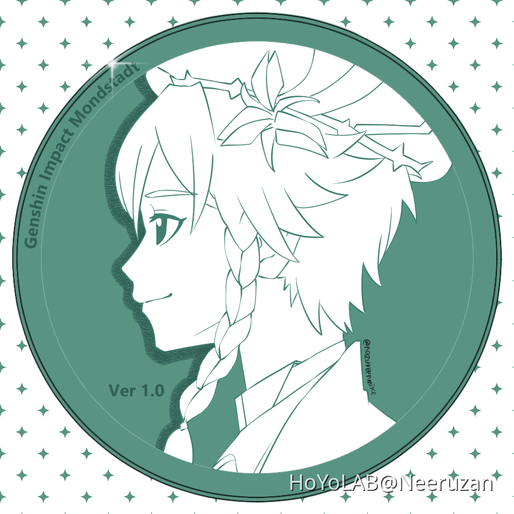 Drawing Venti in side profile! Genshin Impact | HoYoLAB