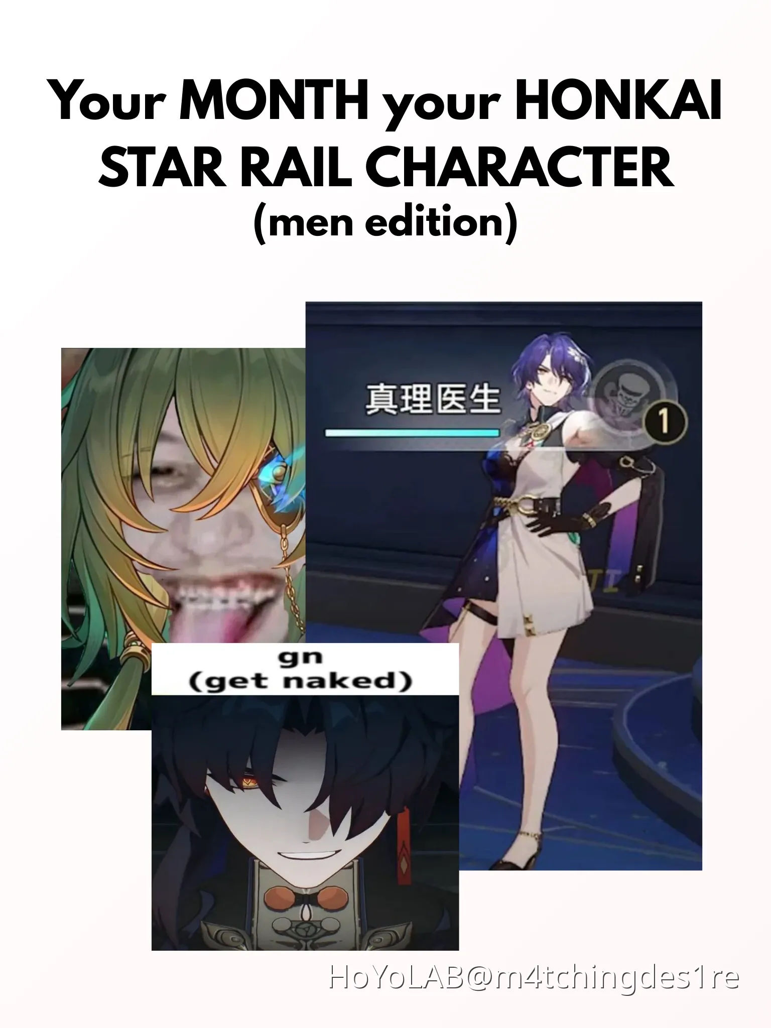 your MONTH your HSR MAN Honkai: Star Rail | HoYoLAB