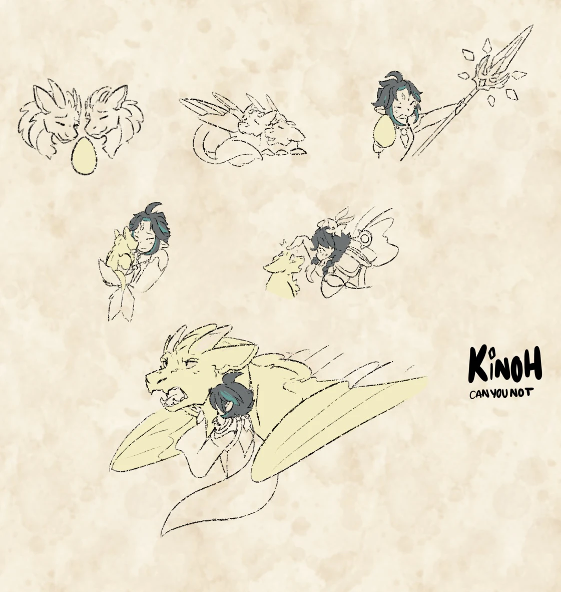 Chenguang (my XiaoAether kiddo)— Explaining His ‘Curse’ Genshin Impact ...
