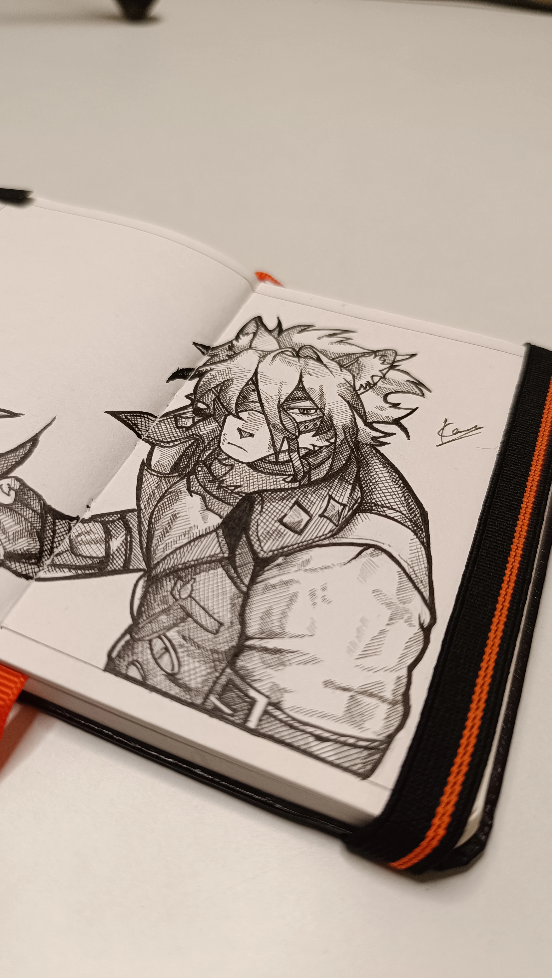 Lycaon Drawing Done !! Zenless Zone Zero | HoYoLAB