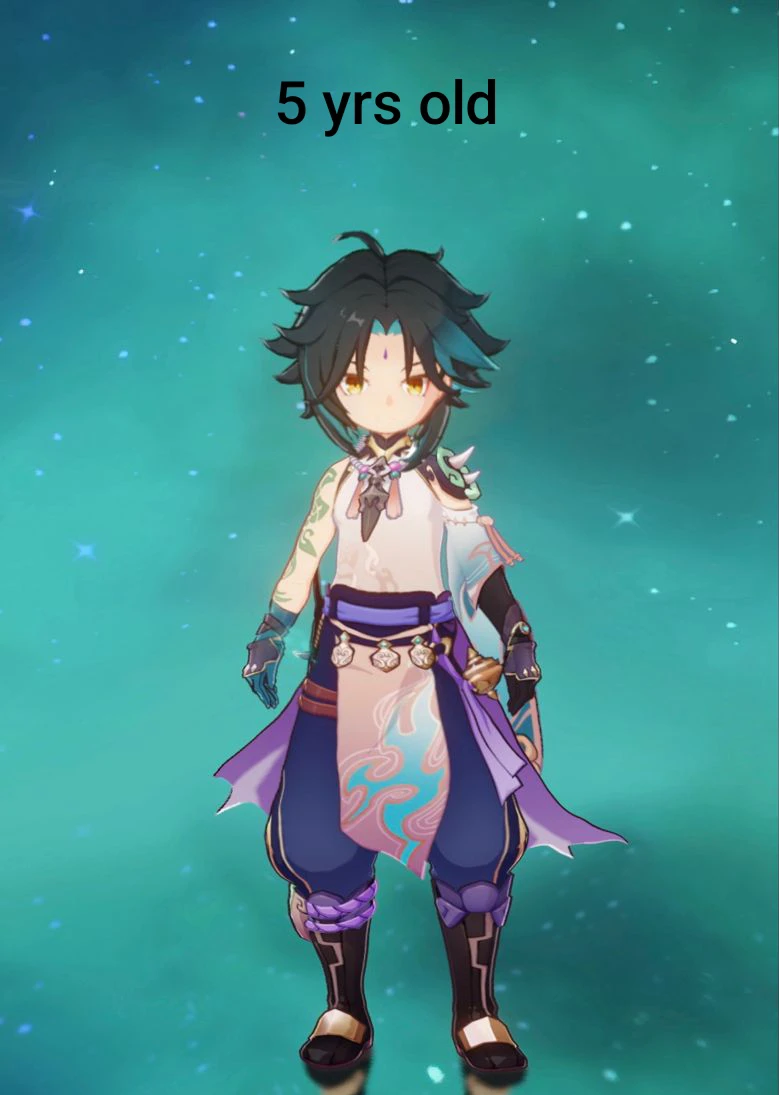 Xiao growing up. Genshin Impact | HoYoLAB