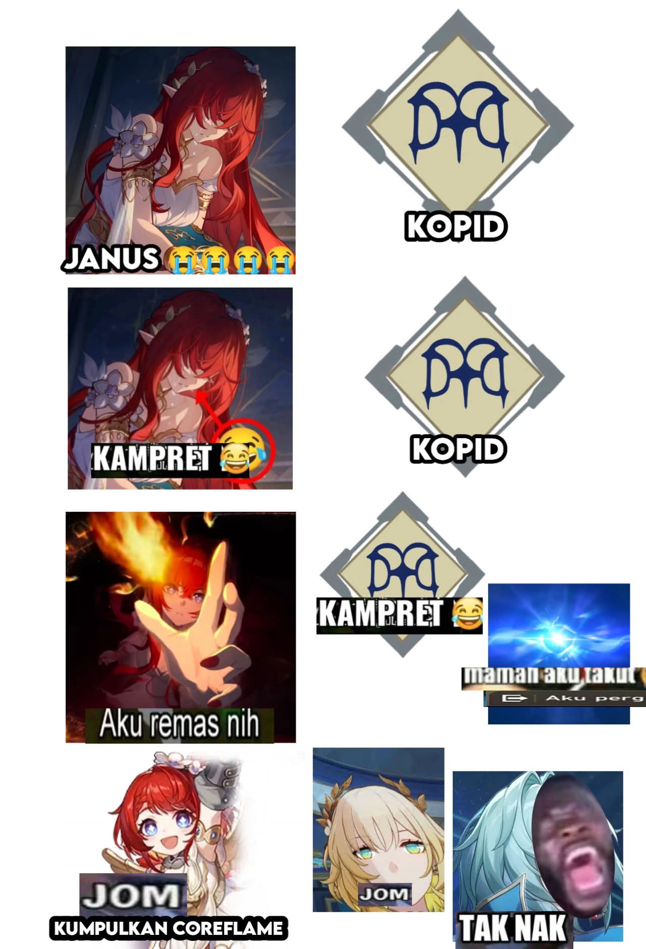 otw berburu coreflame 😹 (meme orpos) Honkai: Star Rail | HoYoLAB