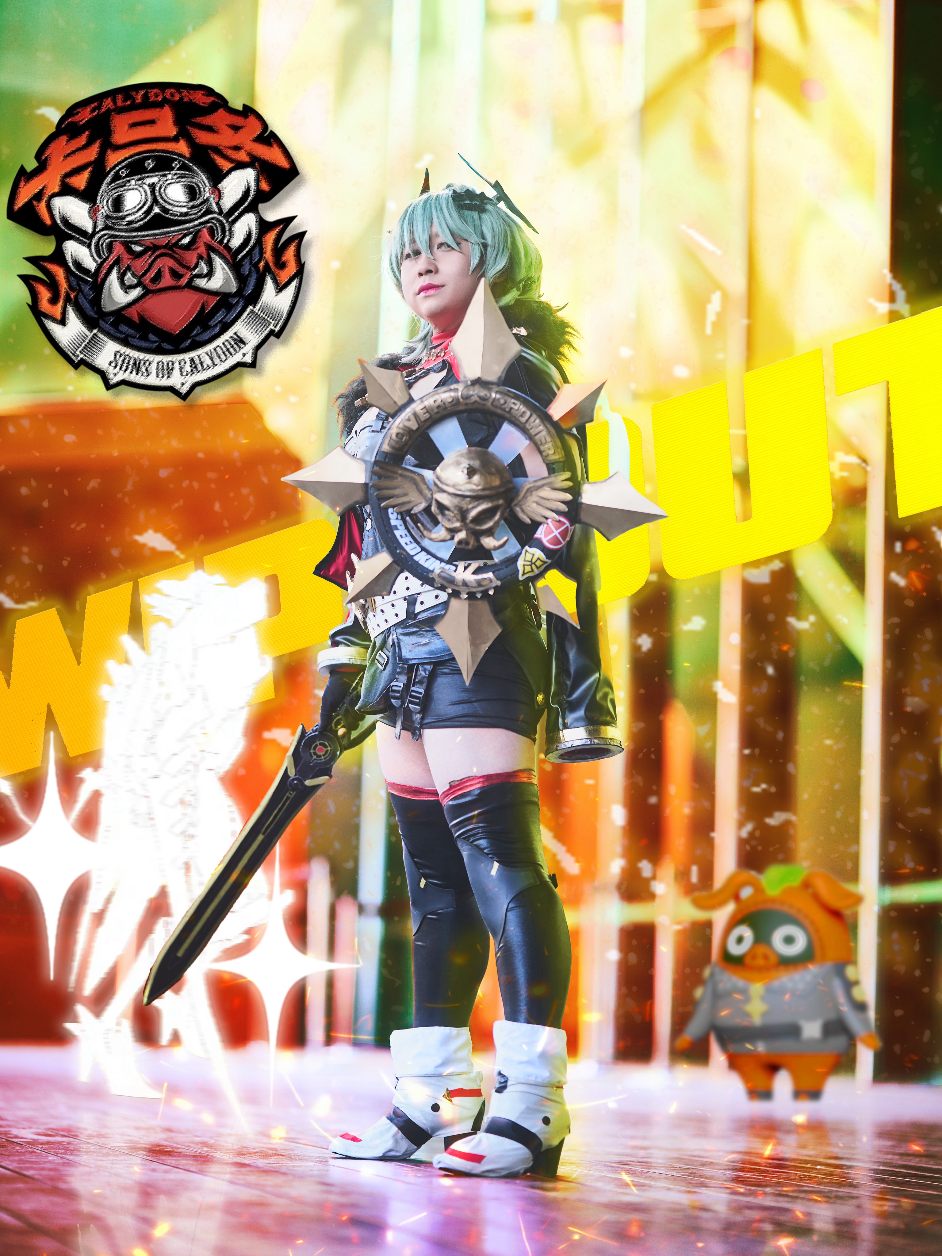 “Veni, Vidi, Vici” 🔥🏍️🗡️🛡️ - Caesar King Cosplay Zenless Zone Zero ...