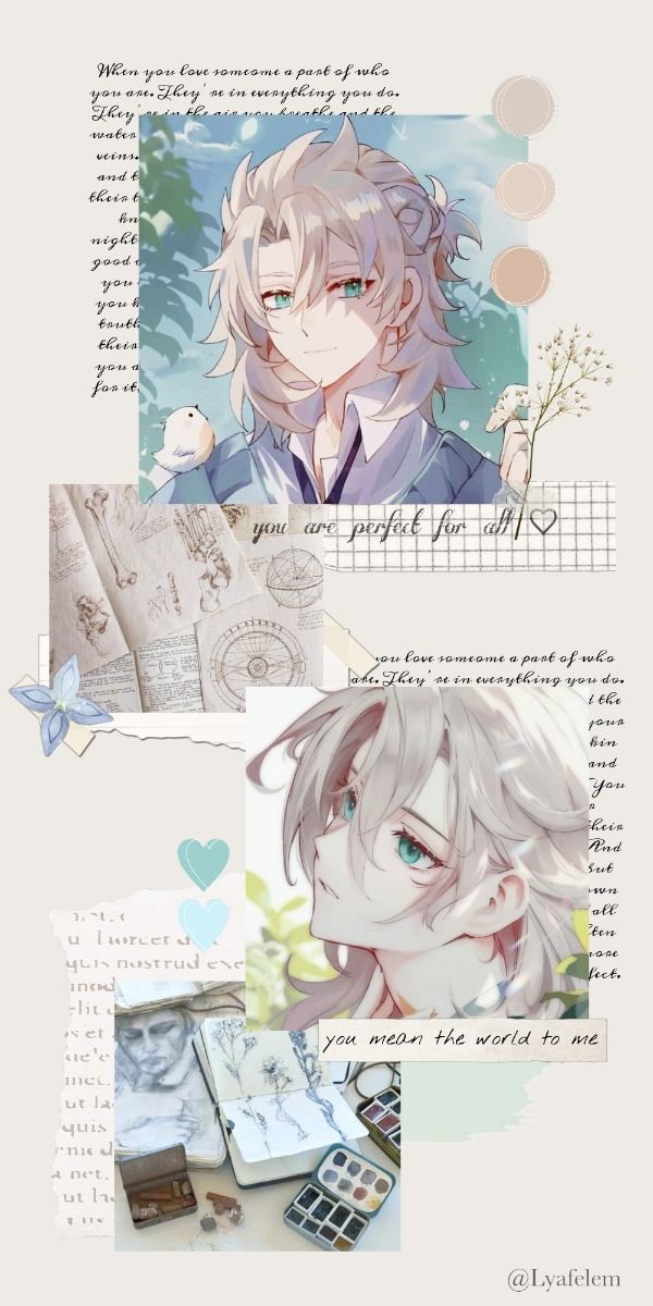 Some pretty Albedo wallpapers! 🪨🧡 ️🖼🎨 Genshin Impact | HoYoLAB