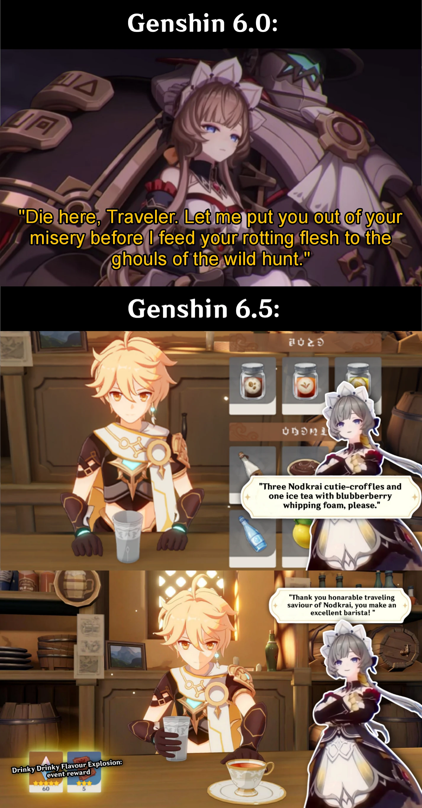 We all know it's true! 🌑NOD-KRAI MEME COUNTDOWN 4 DAYS TO GO🌕 Genshin ...