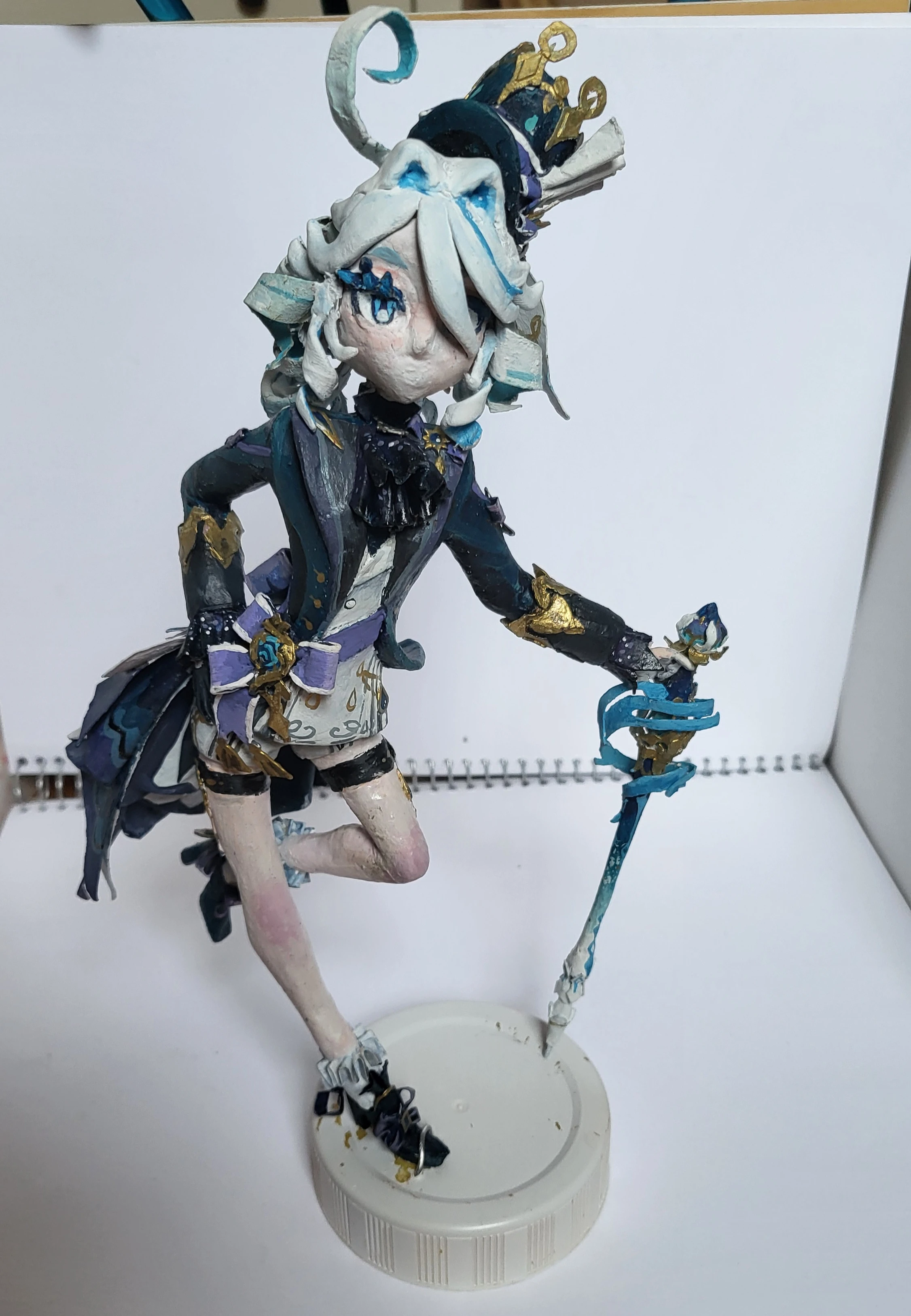 Furina paper mache doll Genshin Impact | HoYoLAB