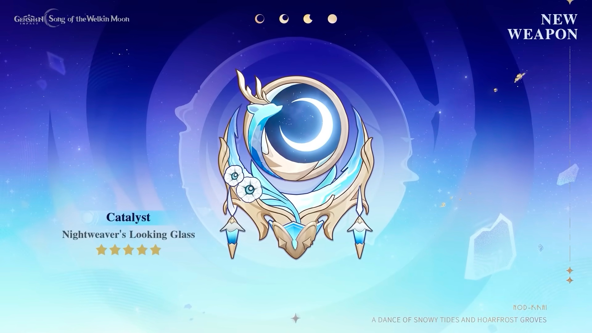 [Luna I] New Weapon: Nightweaver's Looking Glass Genshin Impact | HoYoLAB