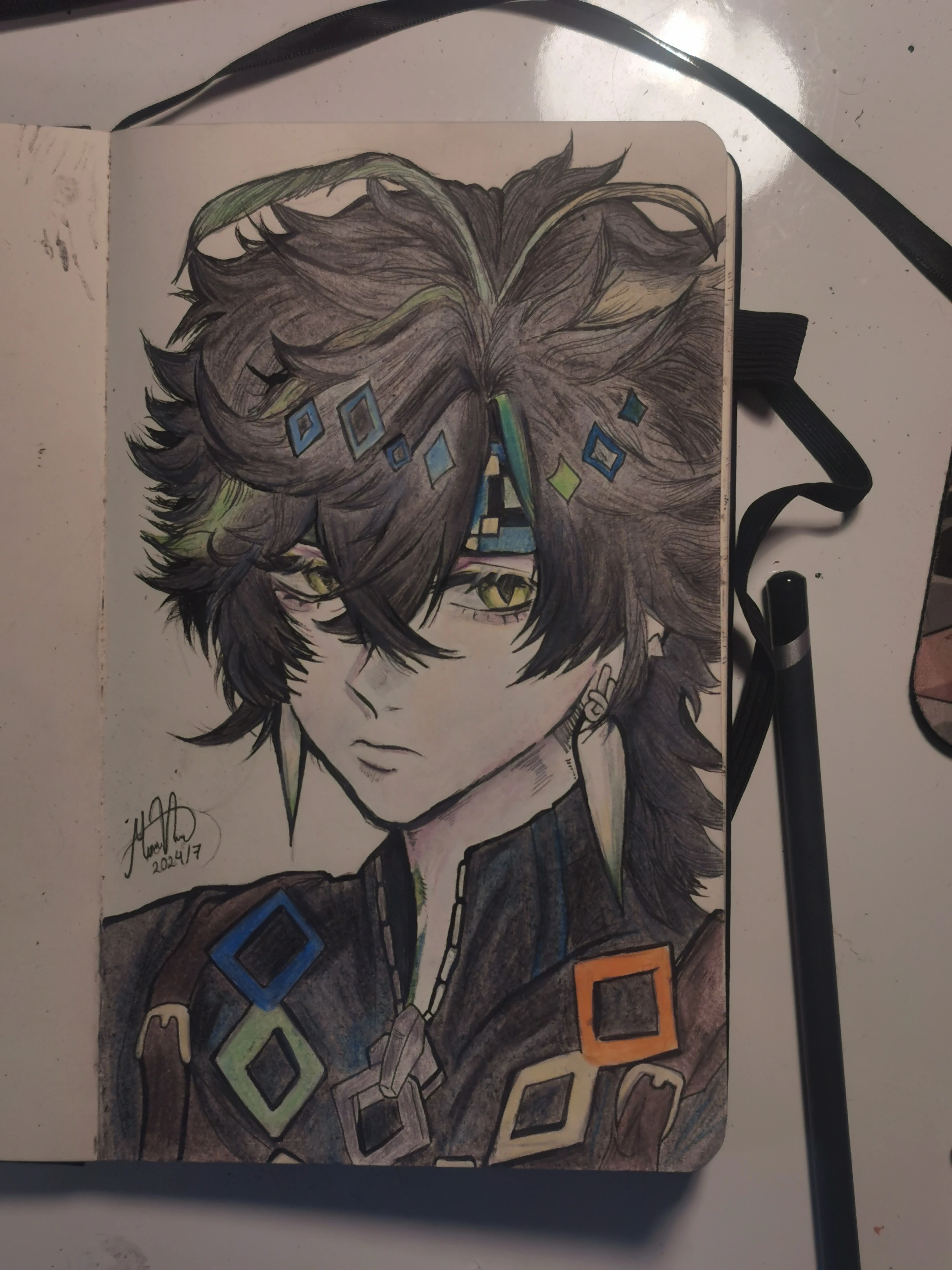 Kinich drawing i made before he got released Genshin Impact | HoYoLAB