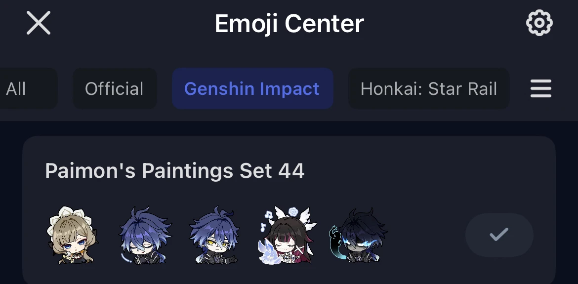 Flins stickers Genshin Impact | HoYoLAB