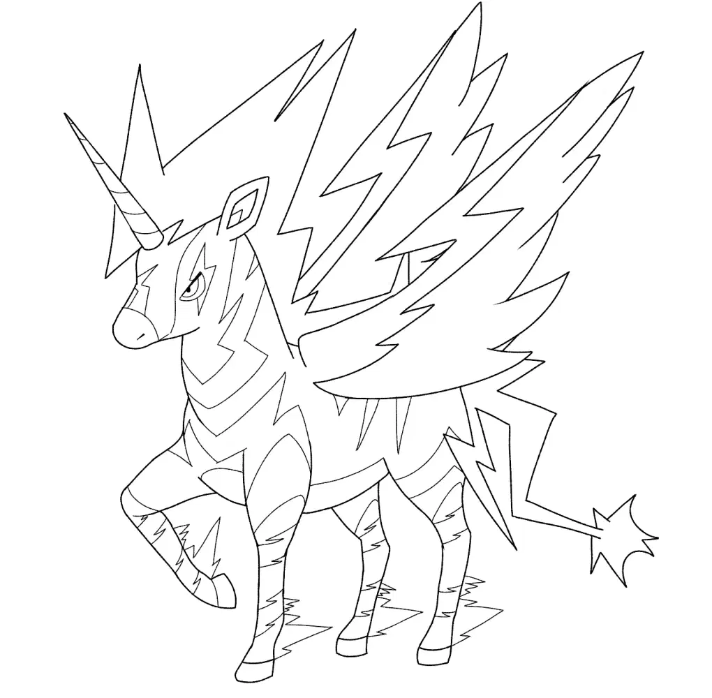 zebstrika coloring page