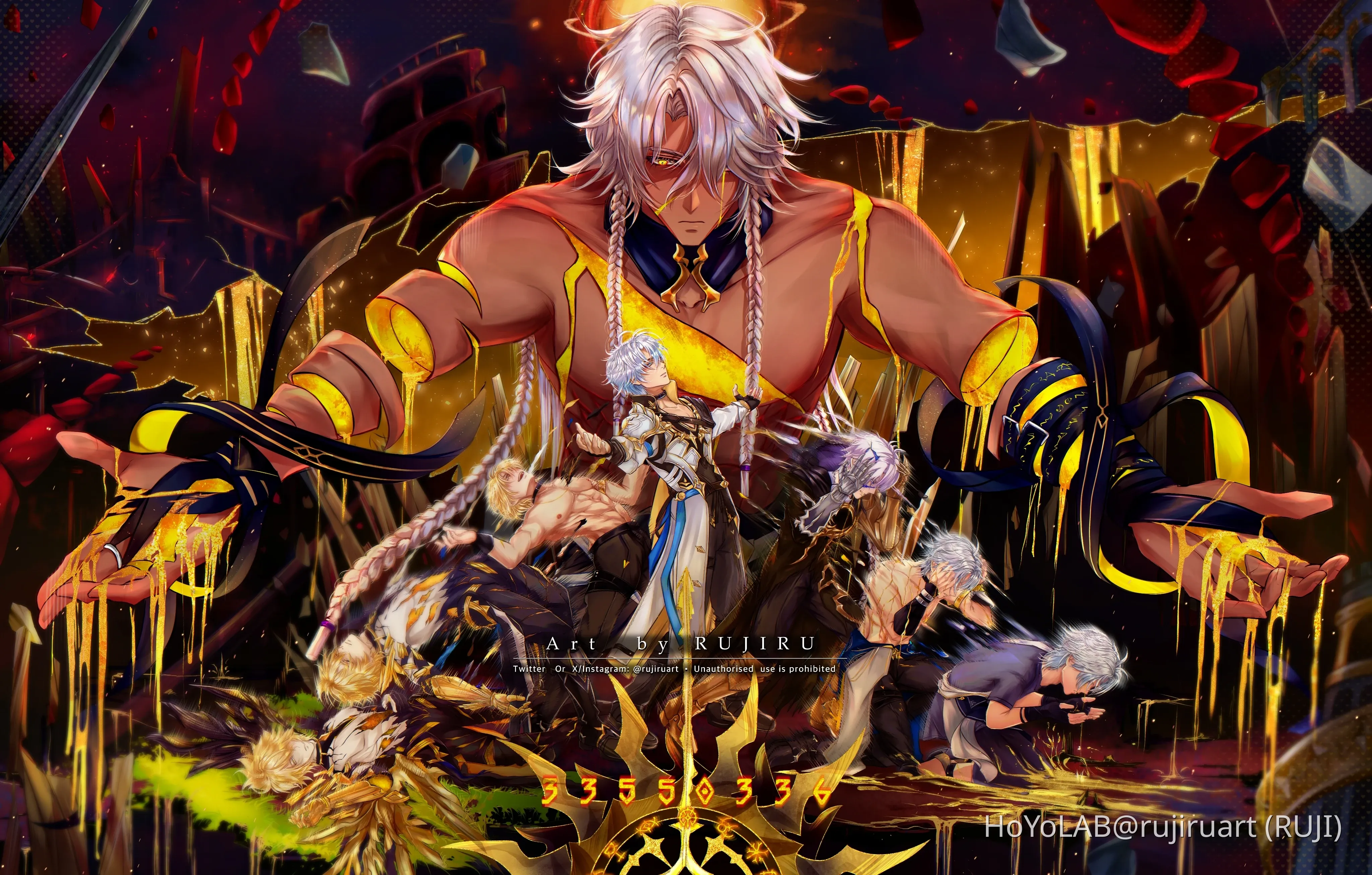 Sun Among Phases ~ Phainon 🌒☀️🌘 Honkai: Star Rail | HoYoLAB