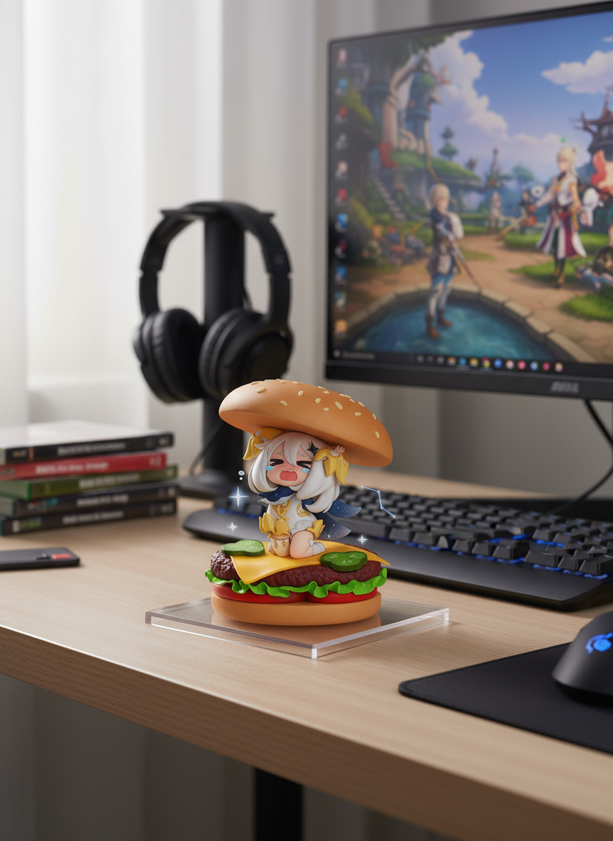 New burger (⁠ ⁠•⁠ᴗ⁠•⁠ ⁠)⁠ ⁠*⁠。 Genshin Impact | HoYoLAB