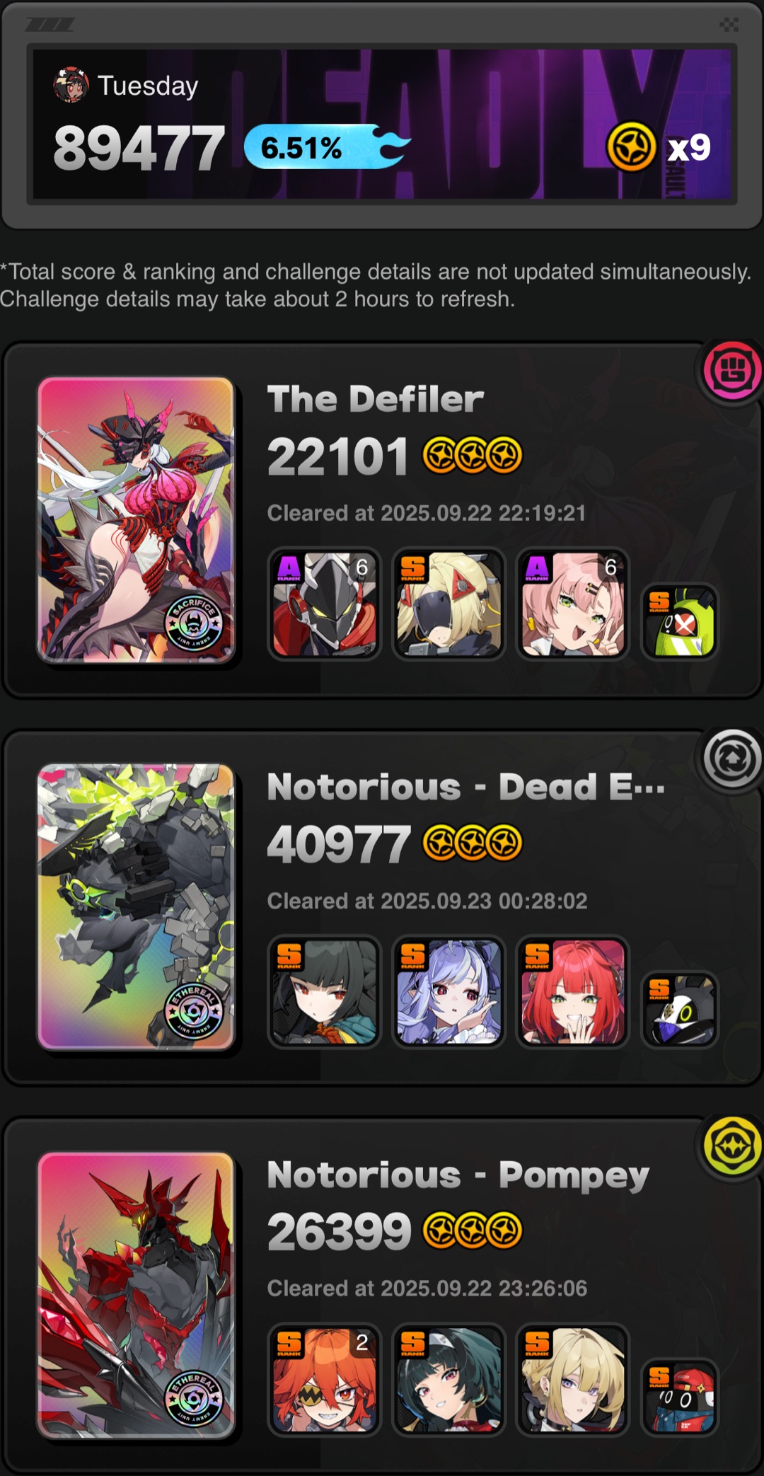 Big Billy Blast 'Em Into Top 7% - 2.2 Deadly Assault Phase 2 - 89,477 ...