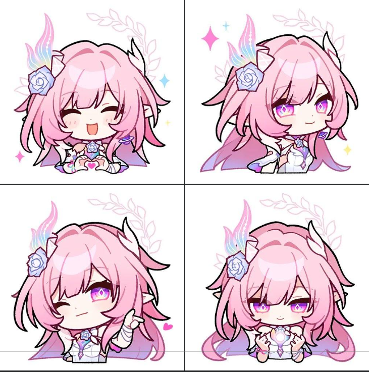 Cyrene, Dan Heng and Evernight Emoji Honkai: Star Rail | HoYoLAB