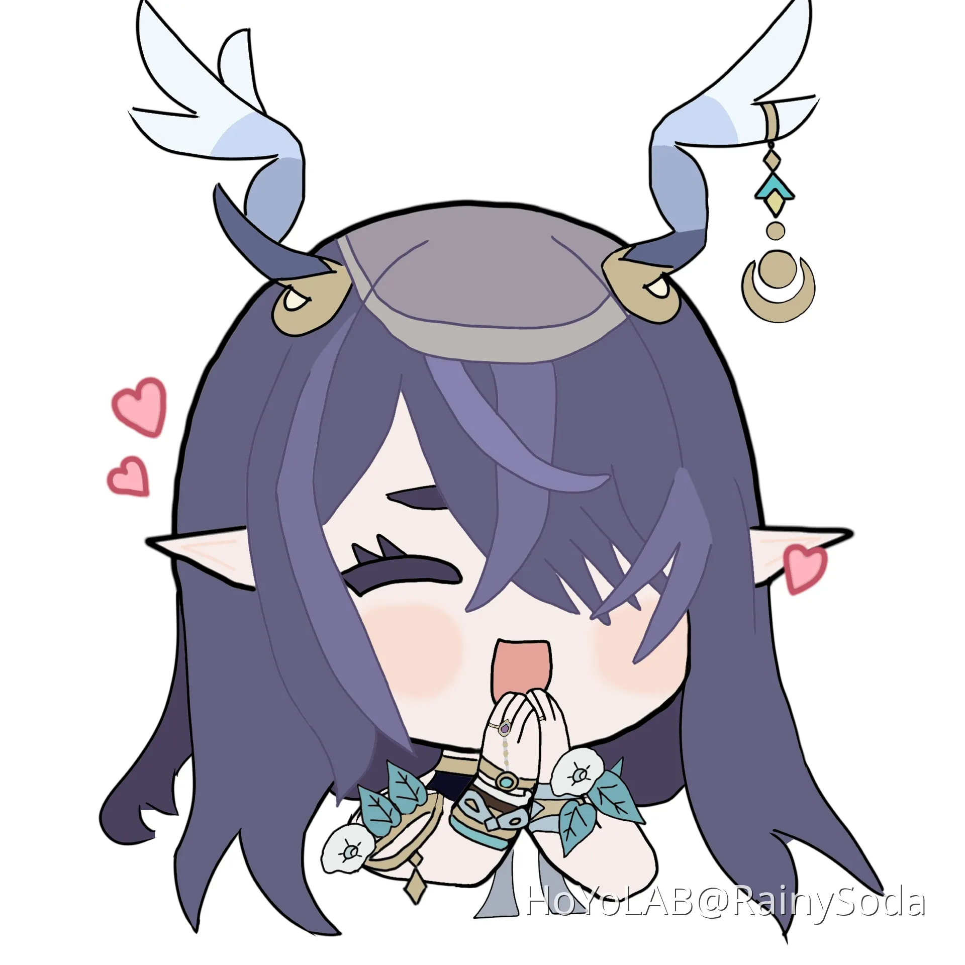 Lauma Sticker - Festival of the Welkin Moon Event 2 Genshin Impact ...
