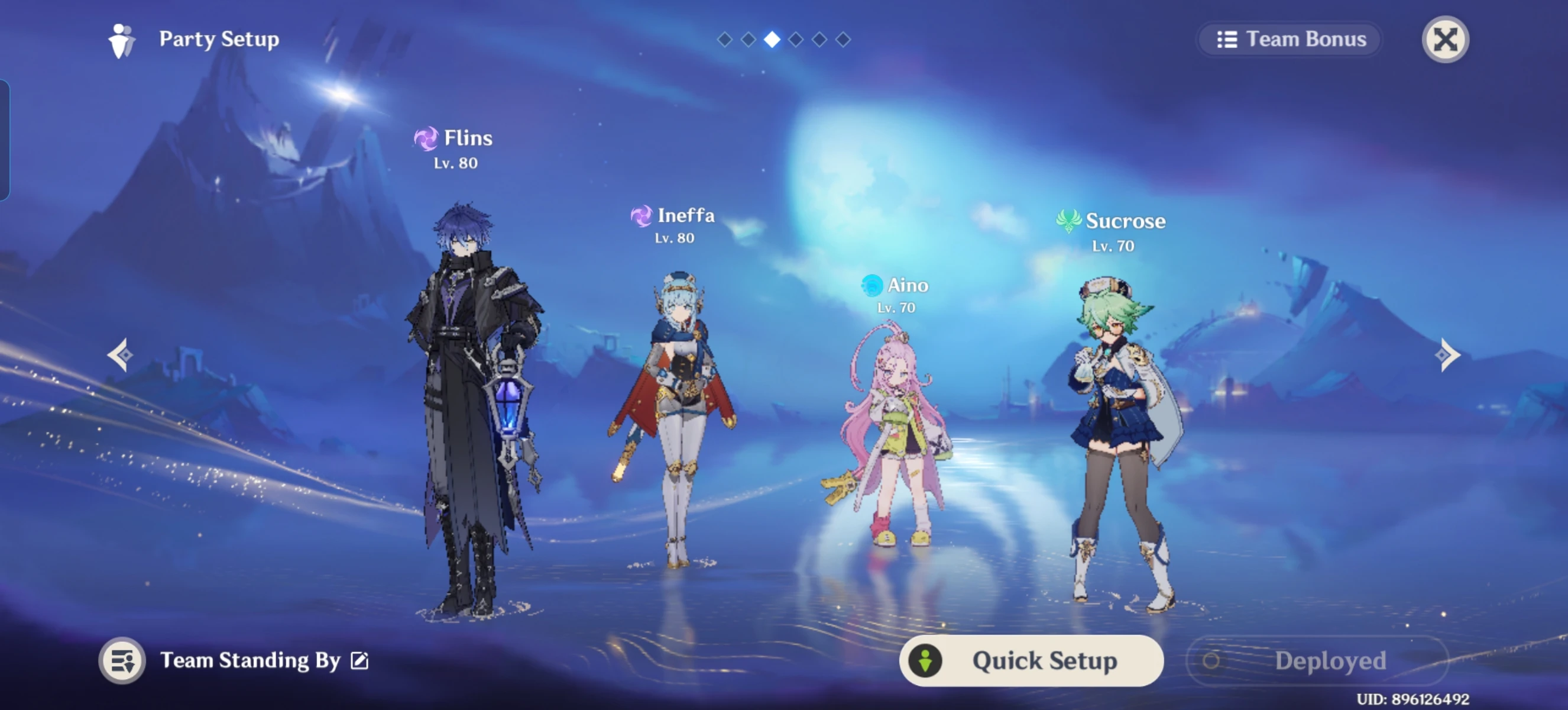 Flins team comp rotation Genshin Impact | HoYoLAB