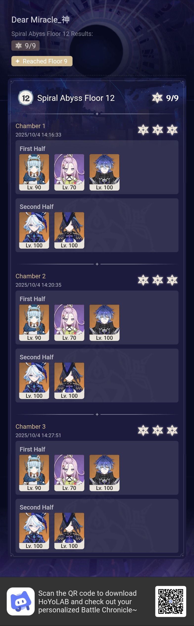 Spiral Abyss - power of friendship Genshin Impact | HoYoLAB