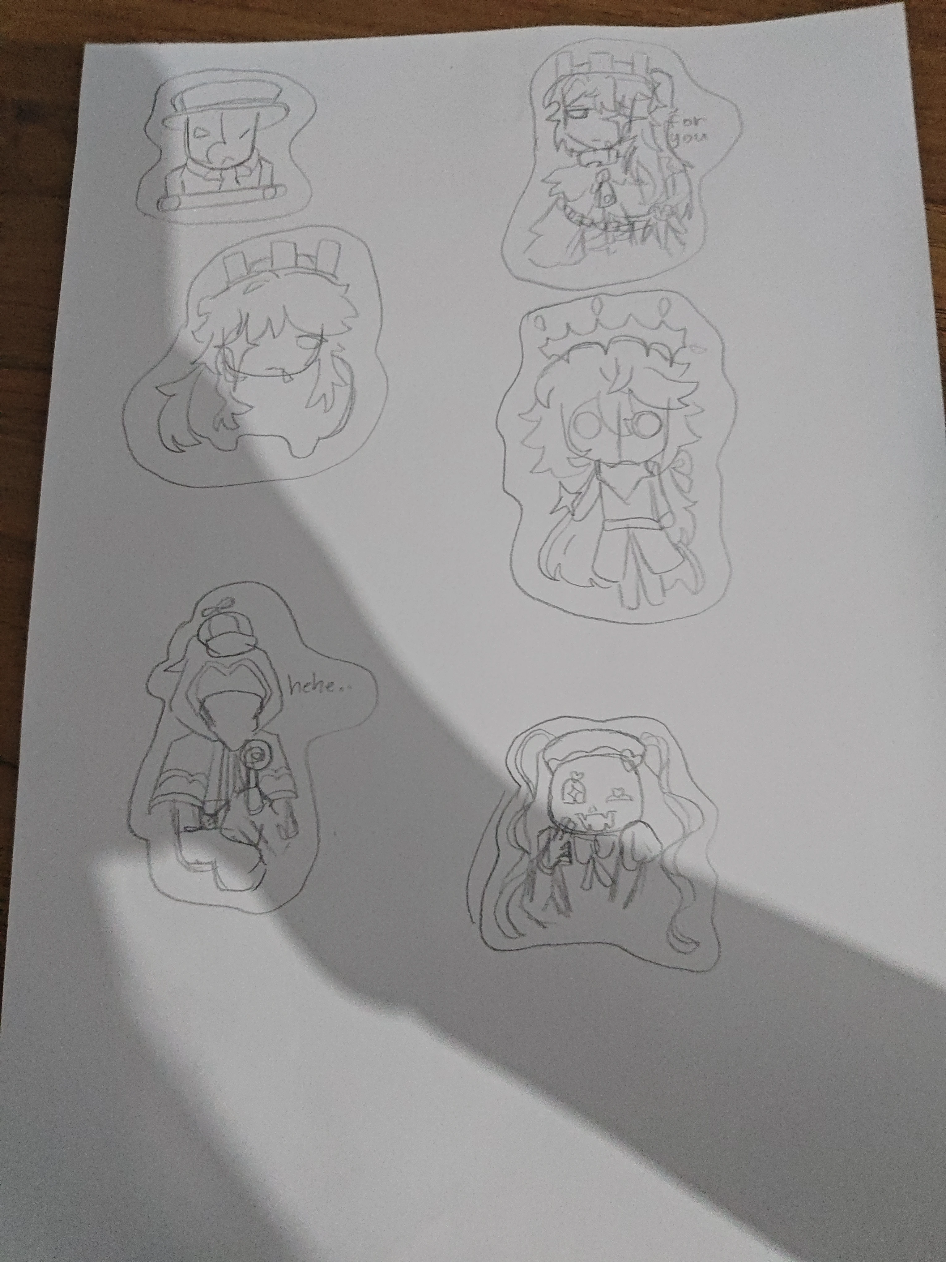 Just some of my fan art hehe | HoYoLAB