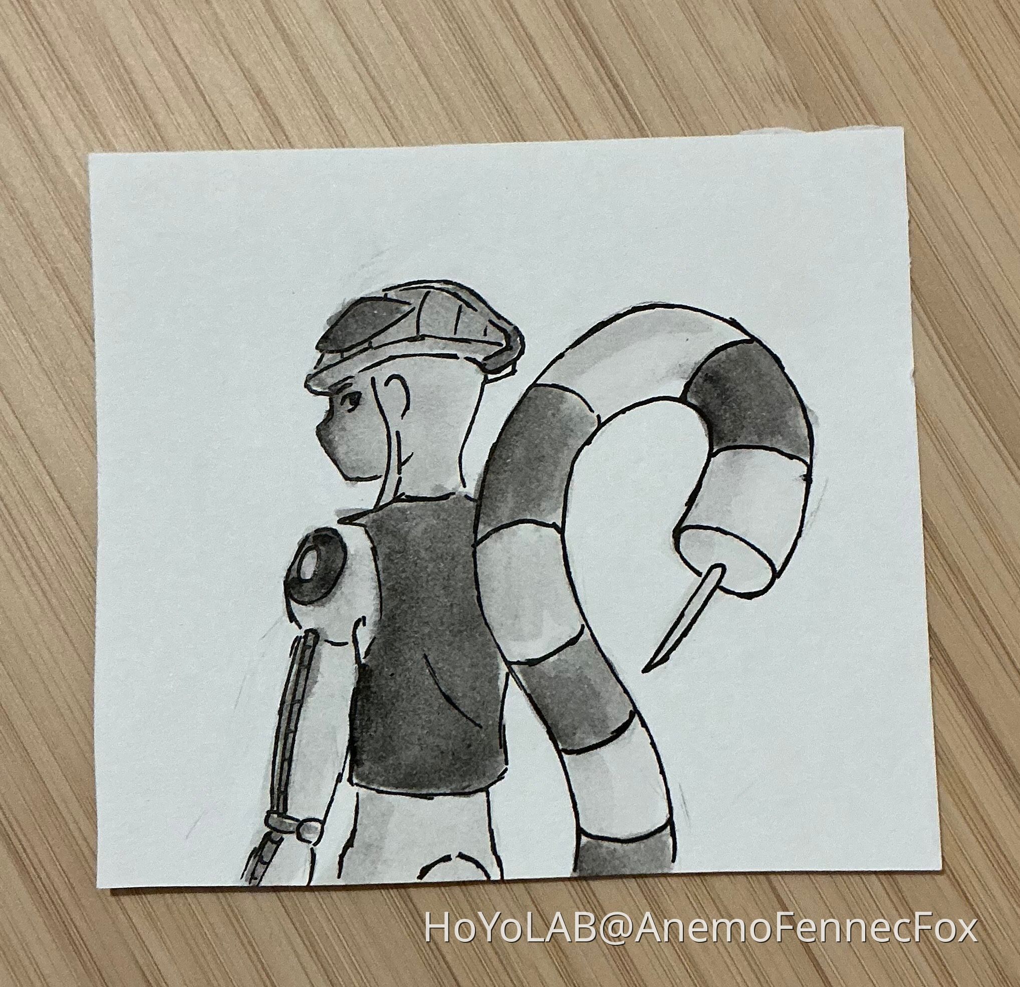 Inktober 2025 Day 11 - Sting | HoYoLAB