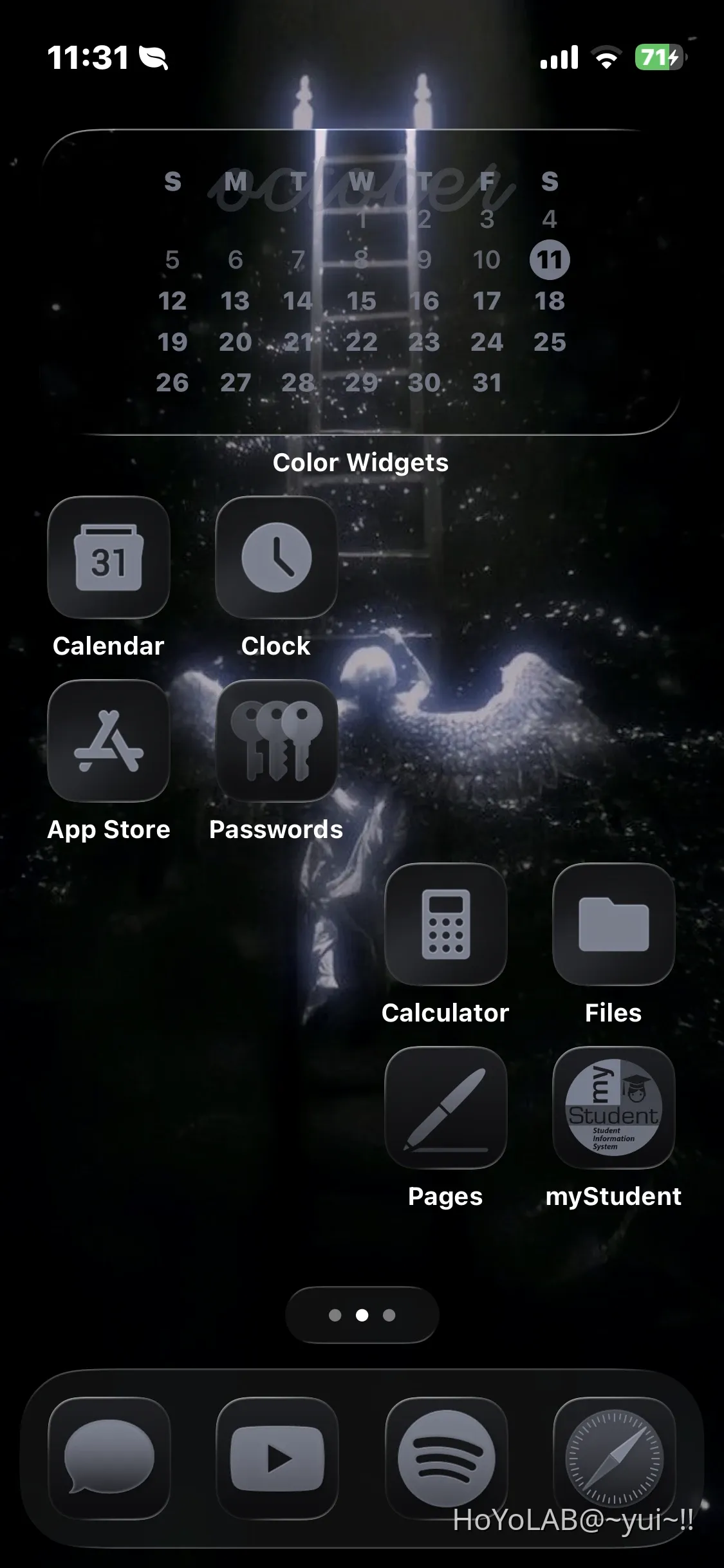 Redoing my home screen at 11 | HoYoLAB