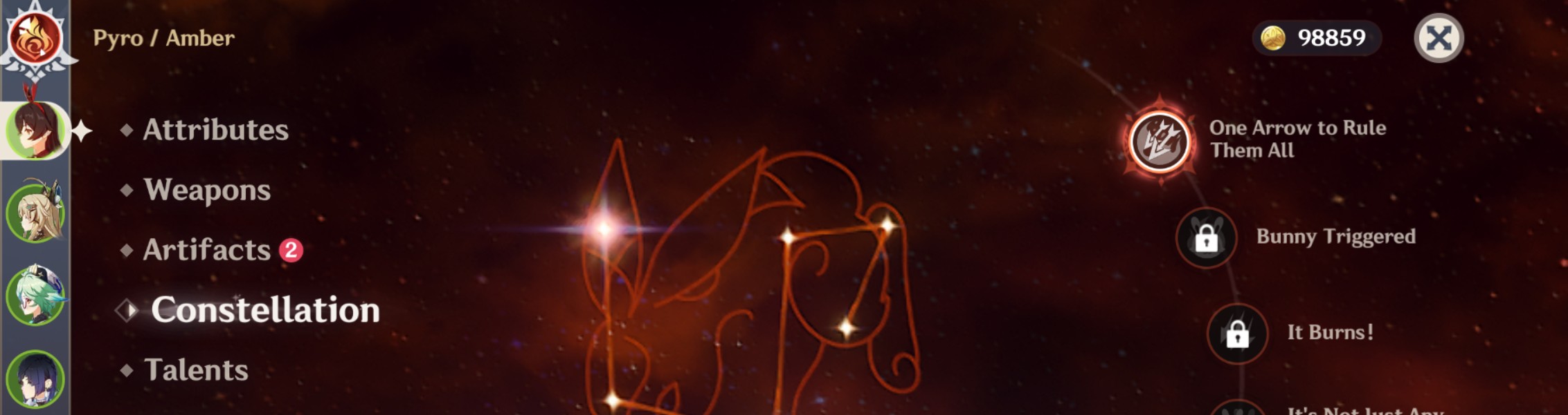Comment if you have amber any Amber constellations!!~ Genshin Impact ...