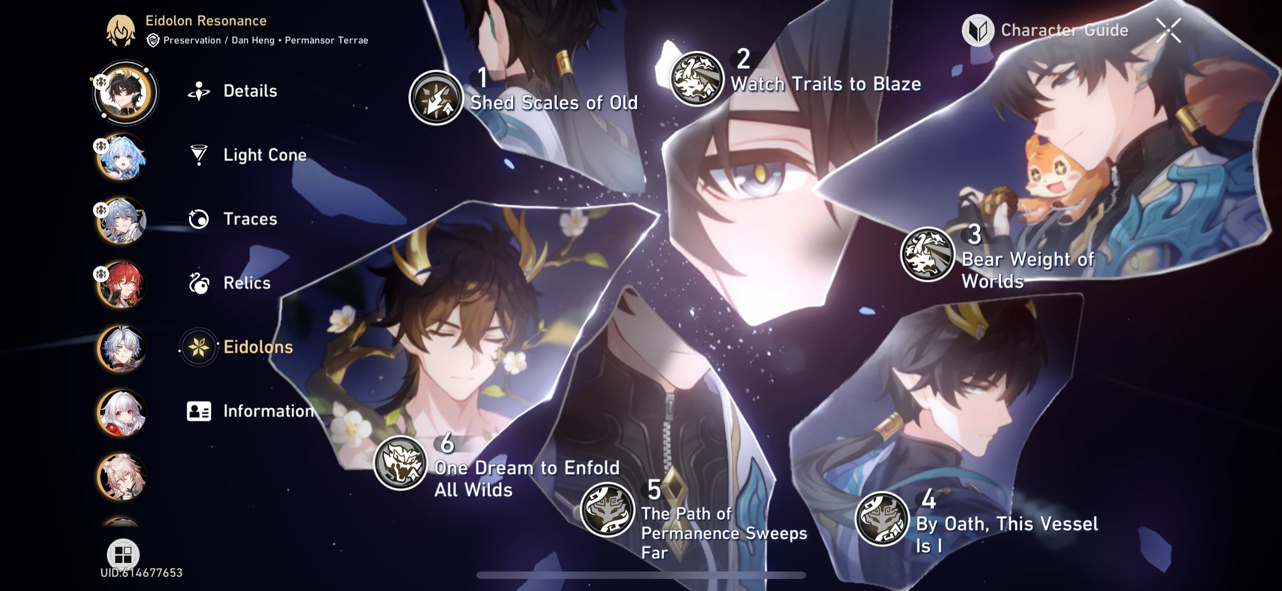 My first E6/C6 character in Genshin/HSR Honkai: Star Rail | HoYoLAB