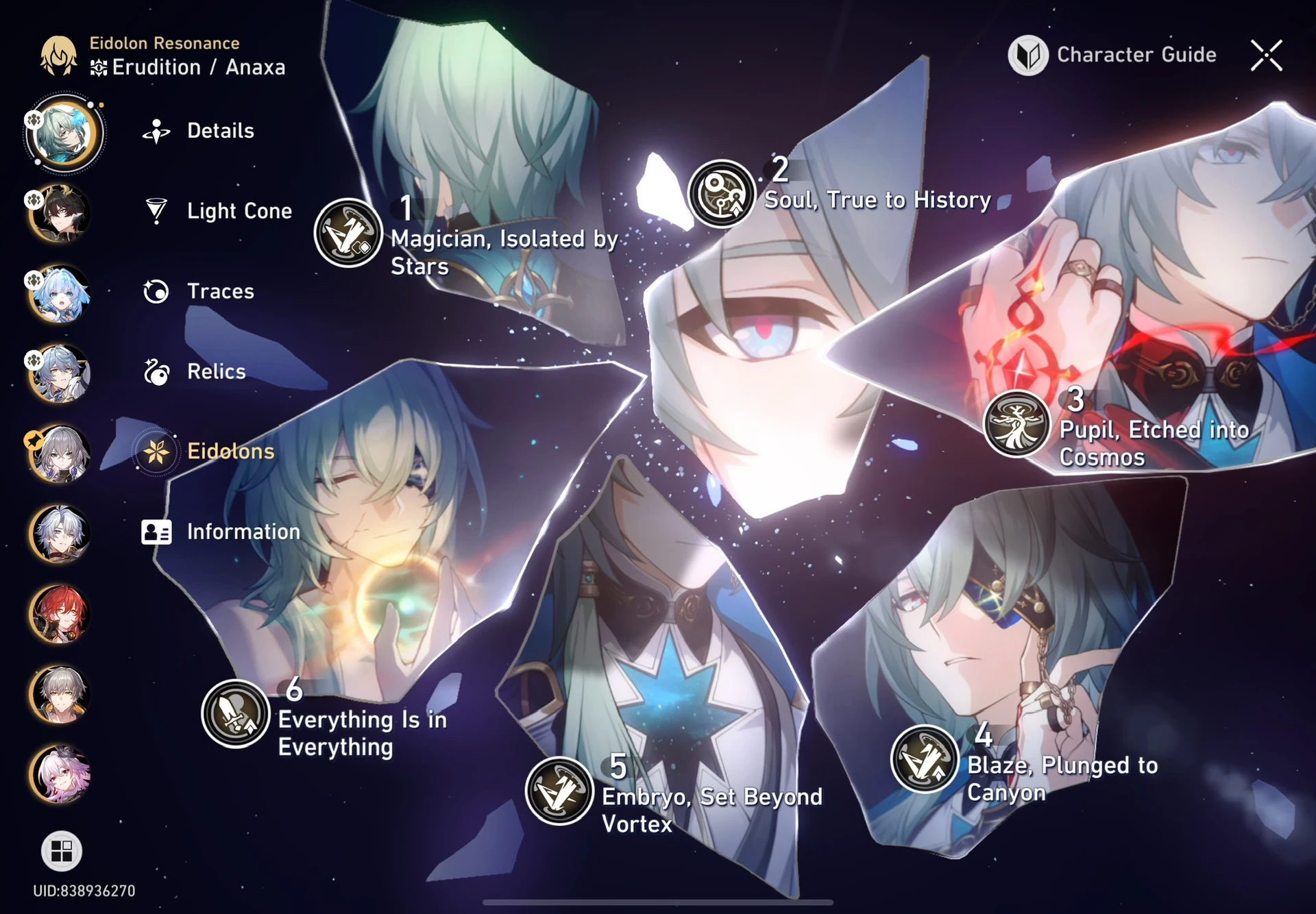 Anaxa is my first E6 character Honkai: Star Rail | HoYoLAB