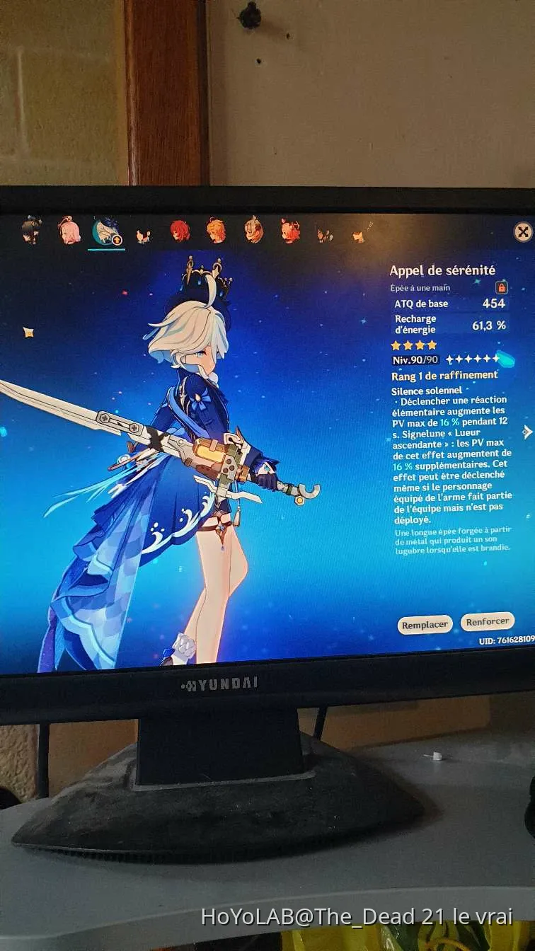 question sur build fufu ( support) c0 Genshin Impact | HoYoLAB