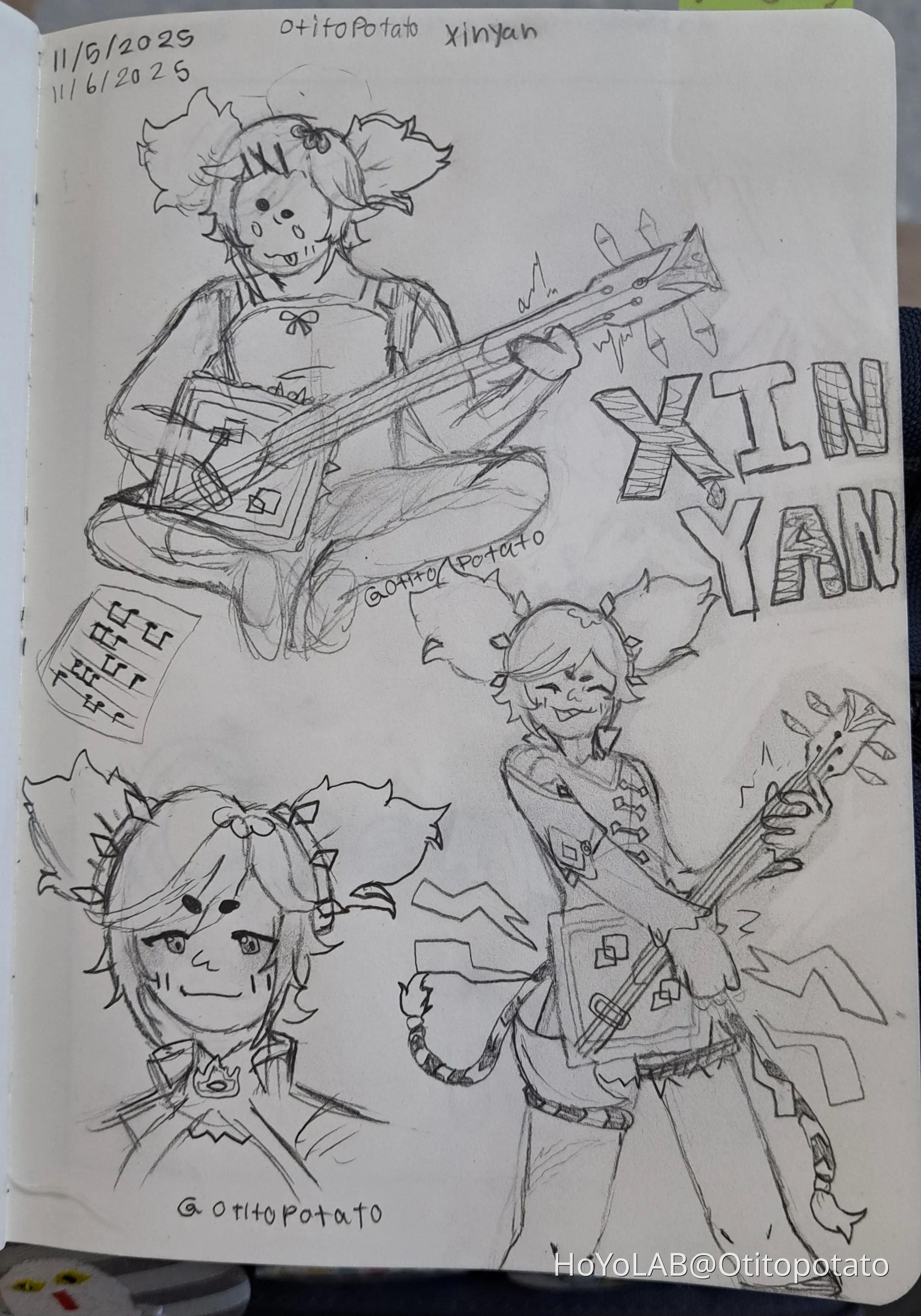 Character Spotlight 1- Xinyan Genshin Impact | HoYoLAB