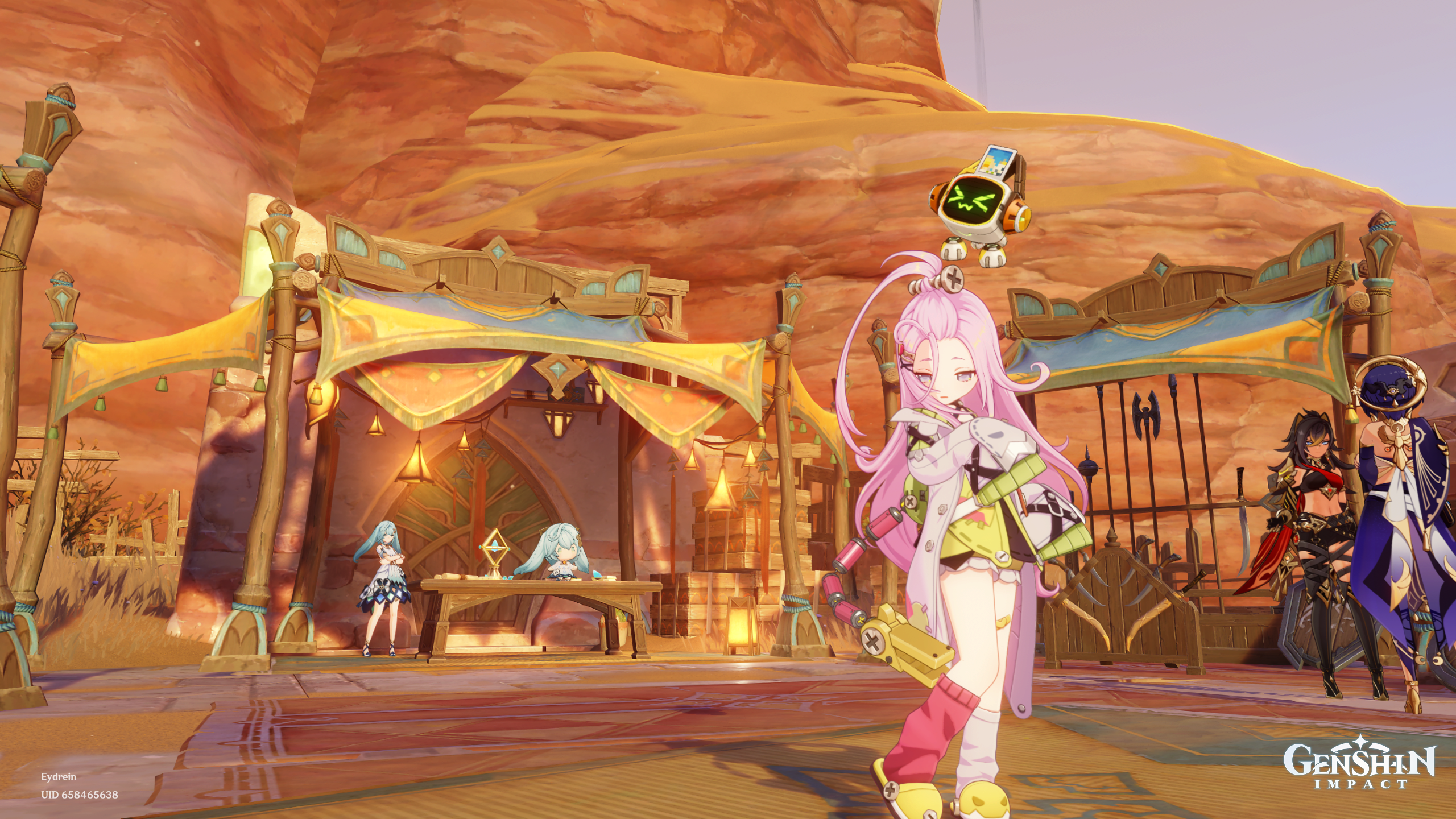 ˗ˏˋ ⋆.˚𓅭⋆.˚ ˎˊ˗ Aino having her fun at the Sumeru Event ! ⚙🤖⚒ Genshin ...