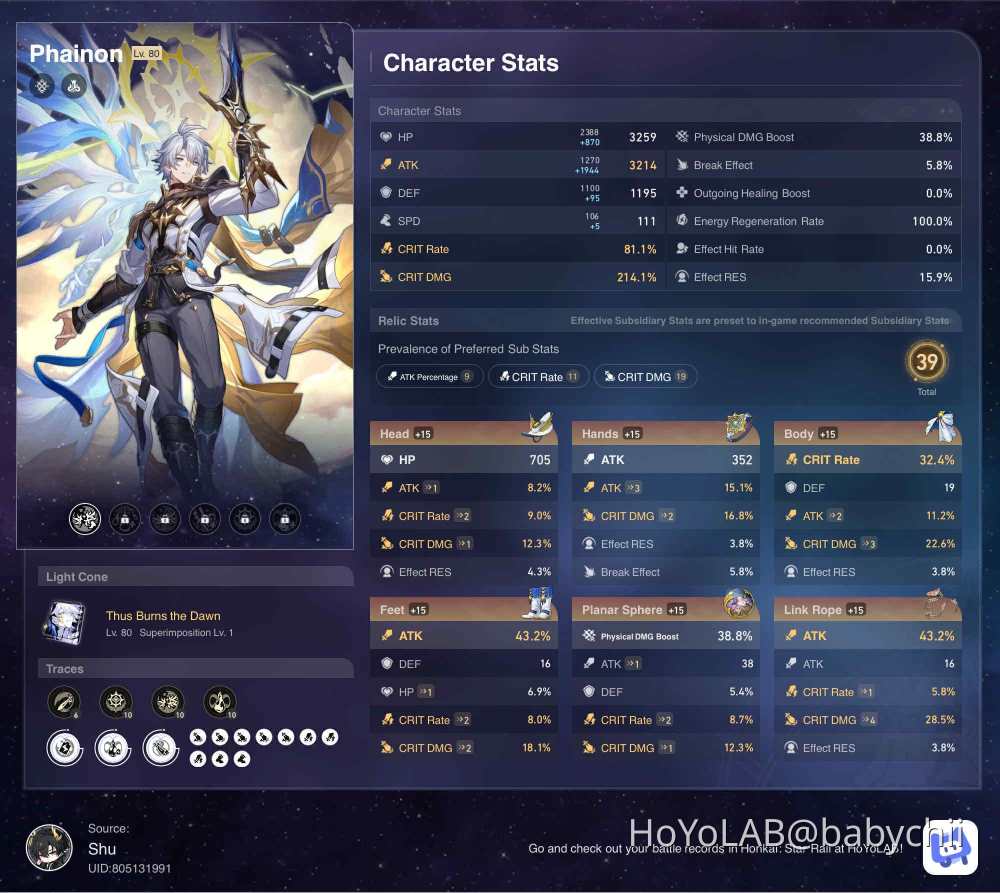 My top 3 (+1) builds in 3 games (HSR) Honkai: Star Rail | HoYoLAB