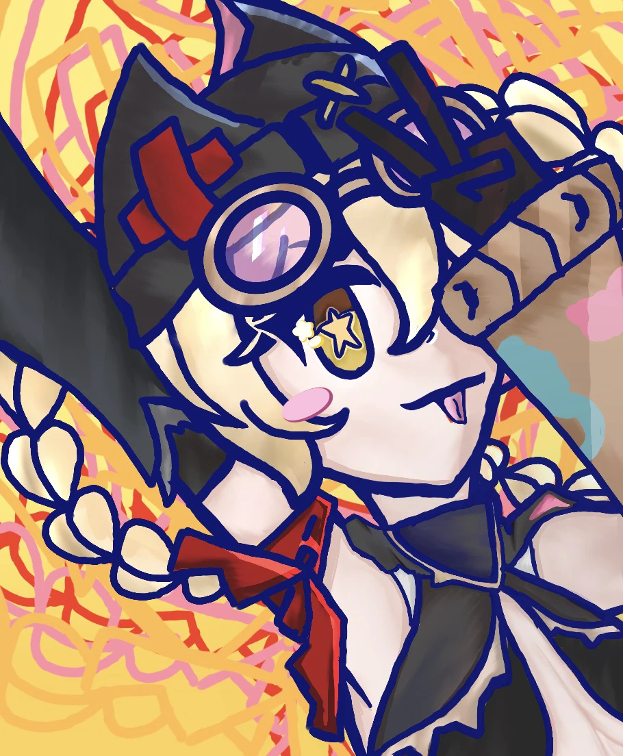 Jahoda fanart, except I used a chibi style